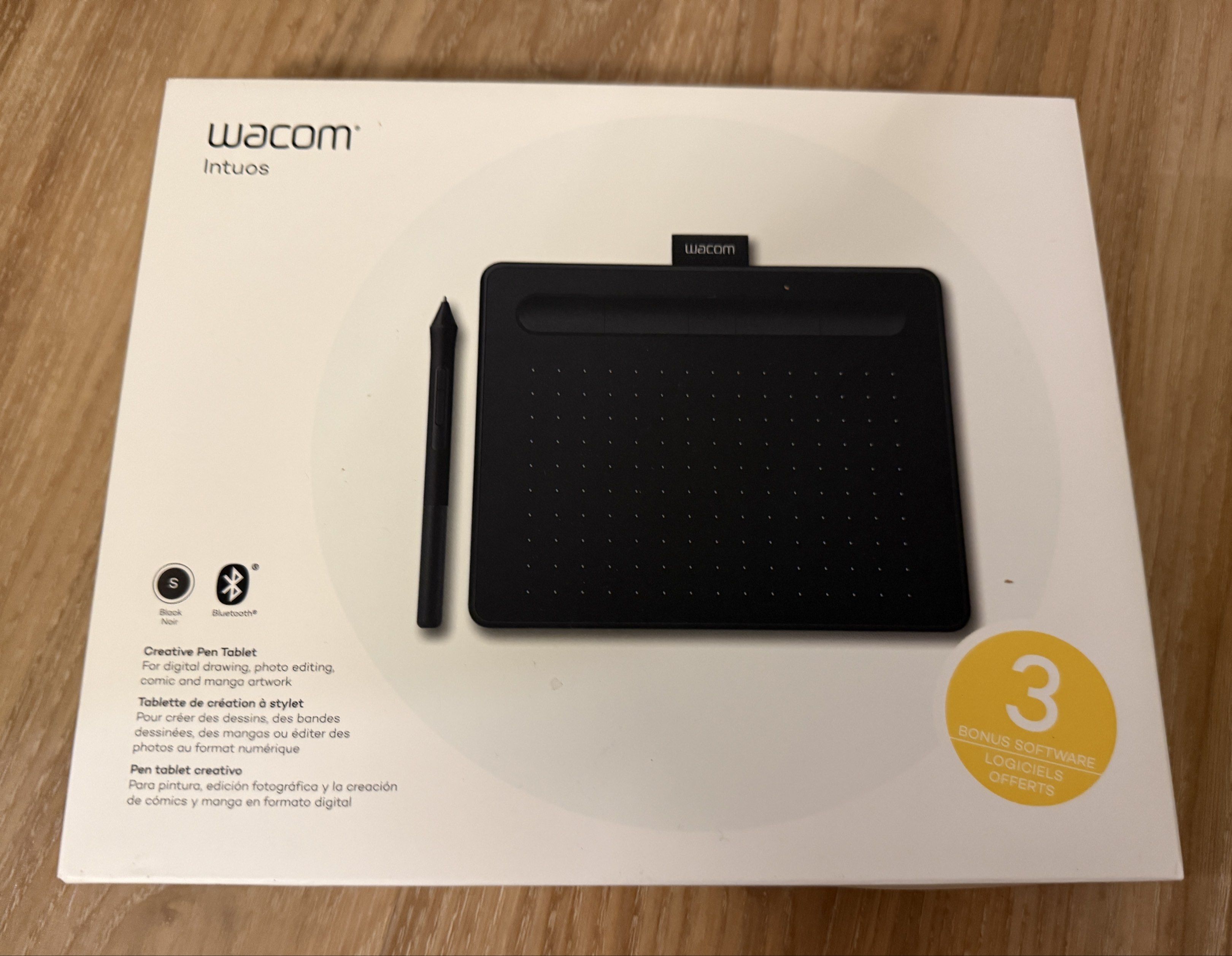 Wacom Intuos Creative Pen Tablet - Black, Computers & Tech, Parts ...