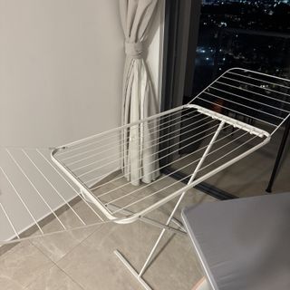 White Clothes Drying Rack, Furniture & Home Living, Home Improvement ...