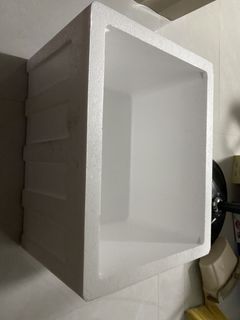 Rolling Cooler Box with Cup Holders, Furniture & Home Living ...