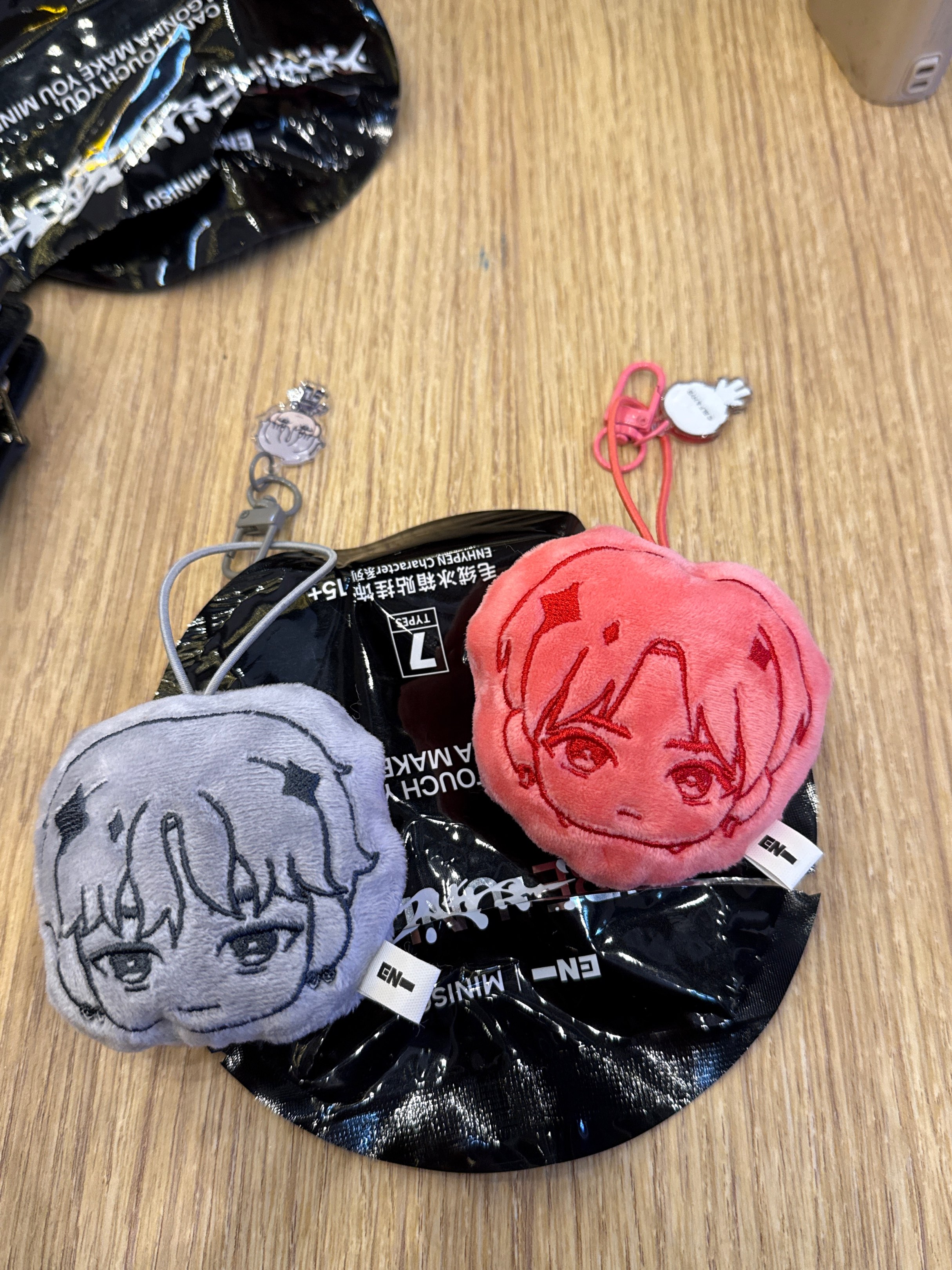 WTT enhypen miniso plush charm, Hobbies & Toys, Memorabilia ...