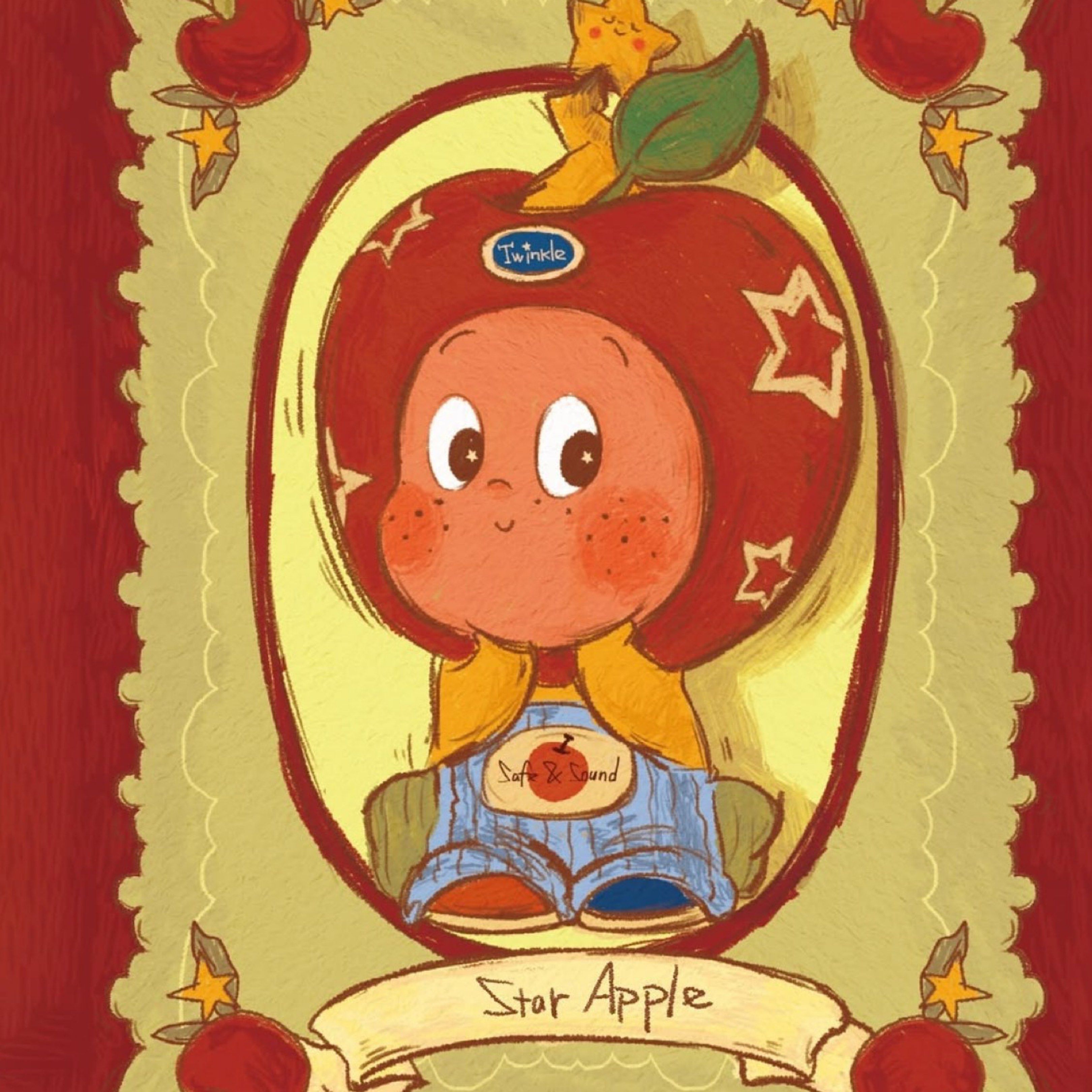 WTT Popmart Twinkle Twinkle Star Apple, Hobbies & Toys, Toys & Games on ...