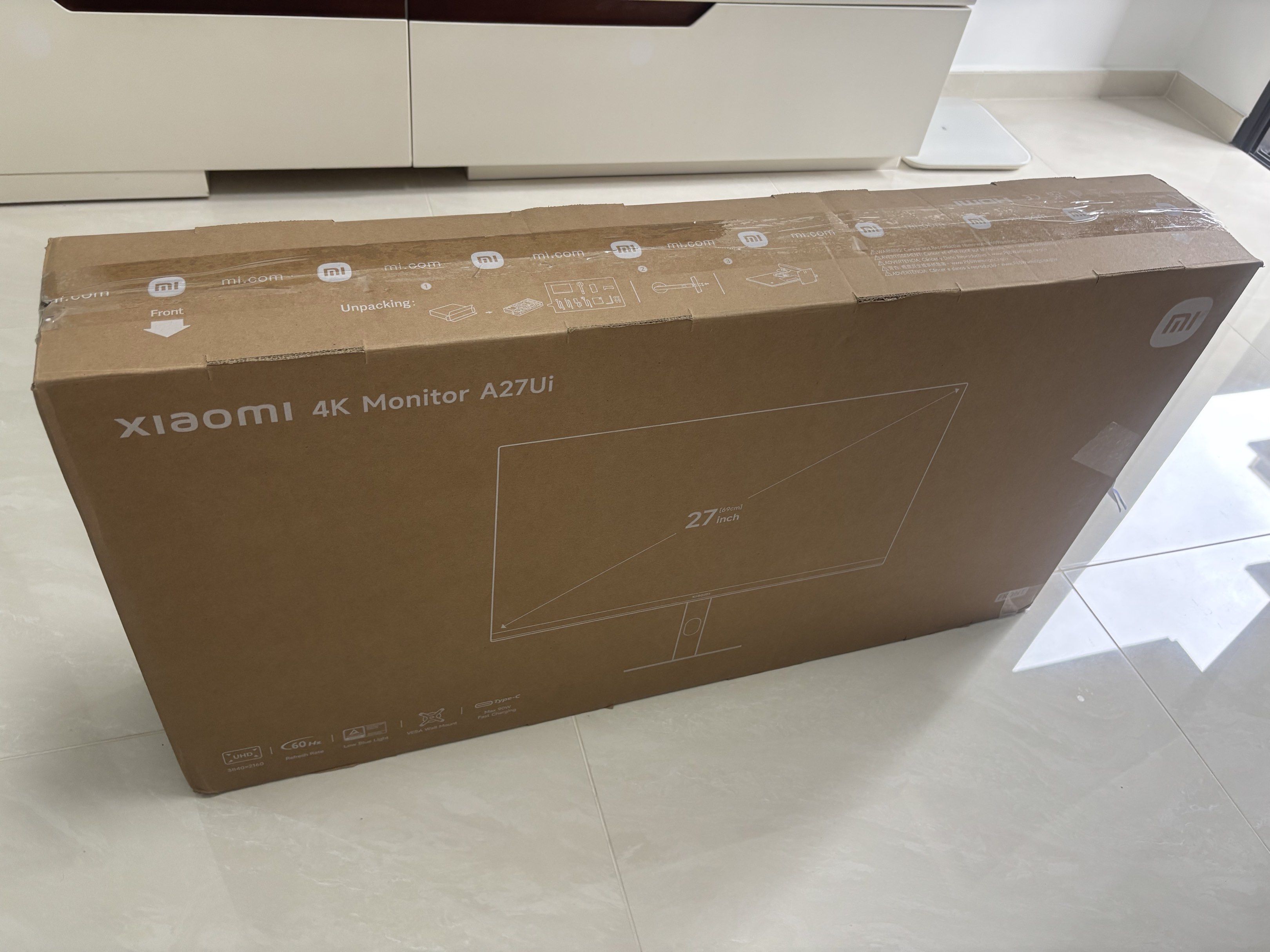 Xiaomi 4K Monitor A27Ui - 27 inch, Computers & Tech, Parts ...