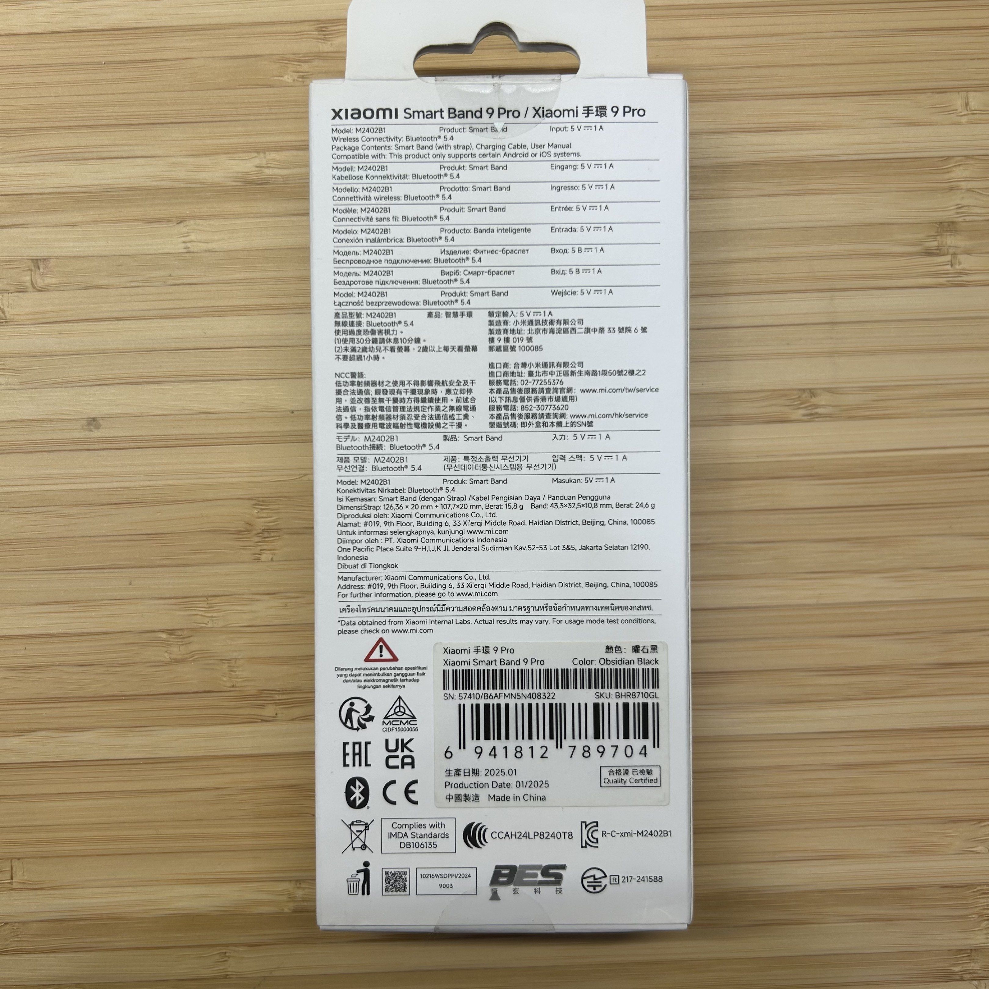 Xiaomi Smart Band 9 Pro, Mobile Phones & Gadgets, Wearables & Smart ...