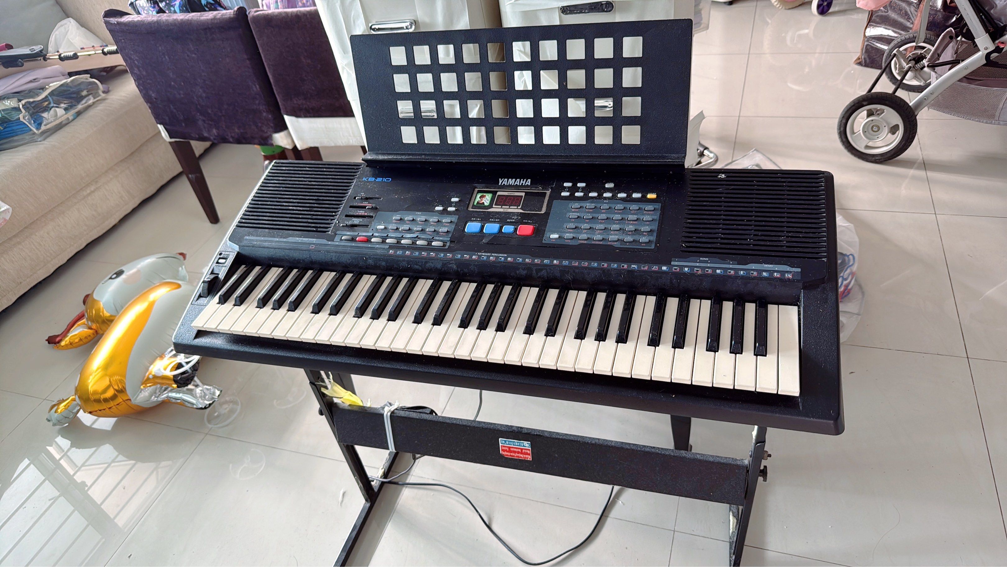 Yamaha electronic keyboard, Hobbies & Toys, Musical Instruments on ...