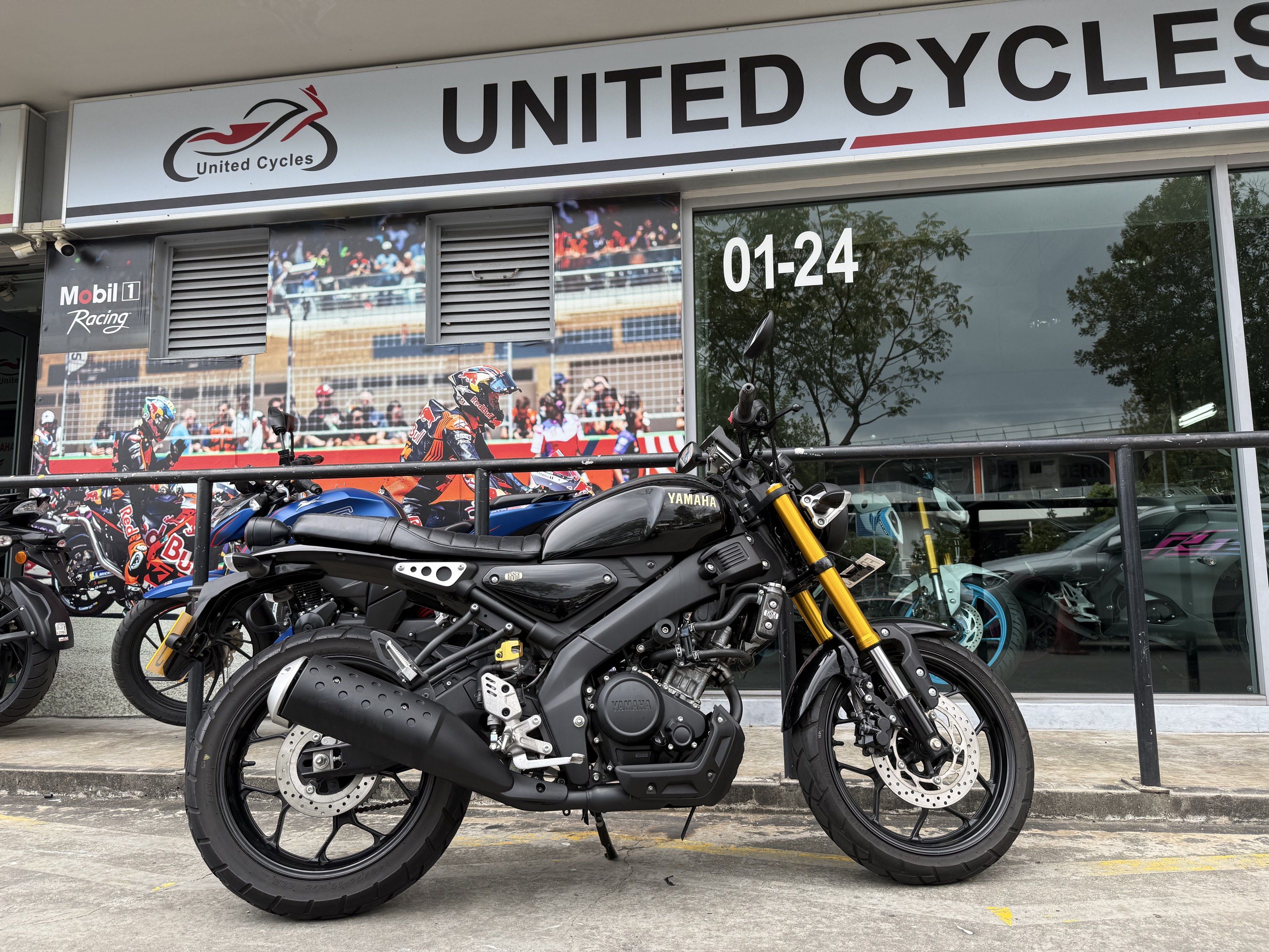 Yamaha XSR155 (COE Mar 2034 & Mileage 8384km), Motorcycles, Motorcycles ...