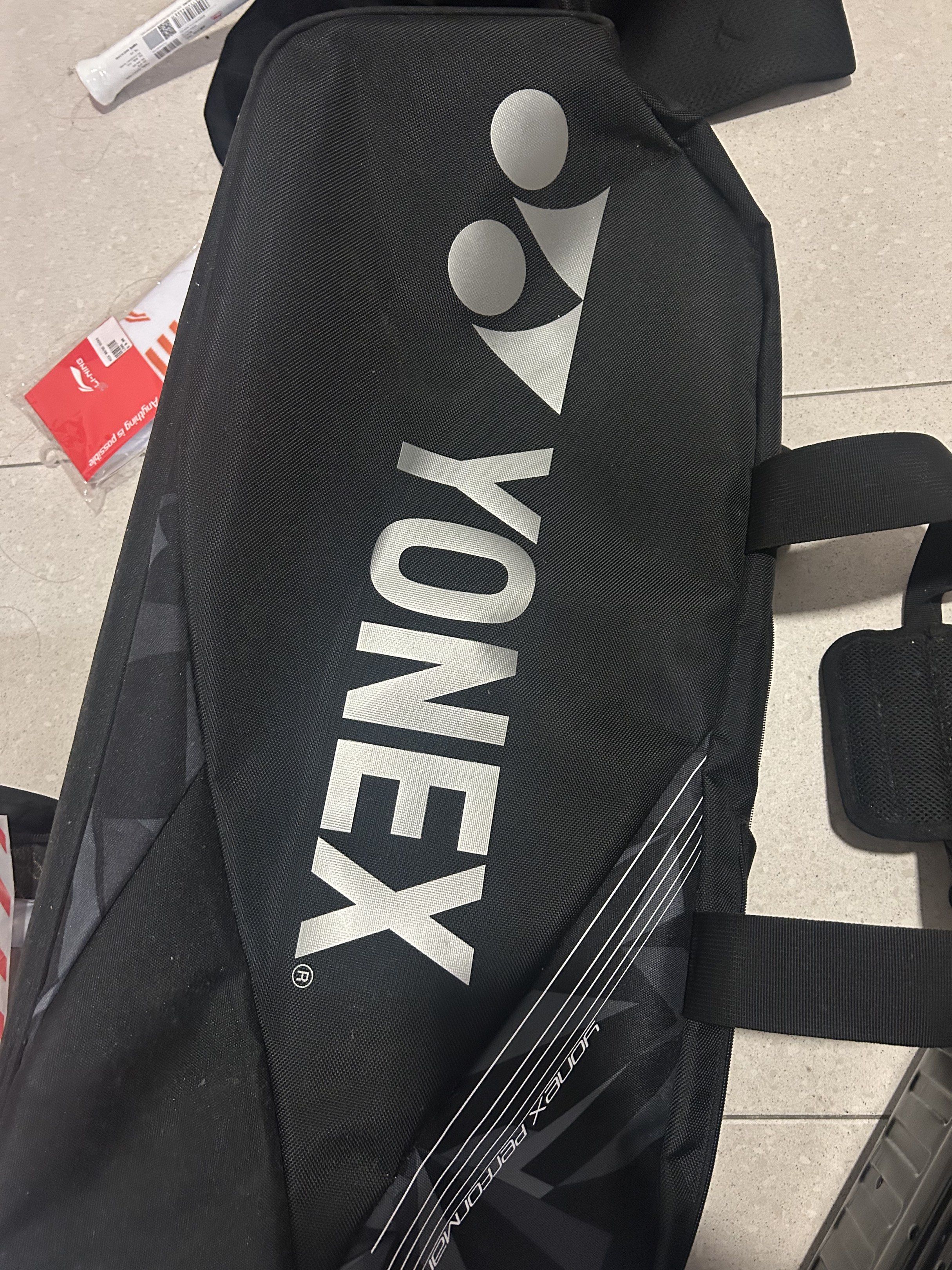 Yonex Badminton Bag Black, Sports Equipment, Sports & Games, Racket ...