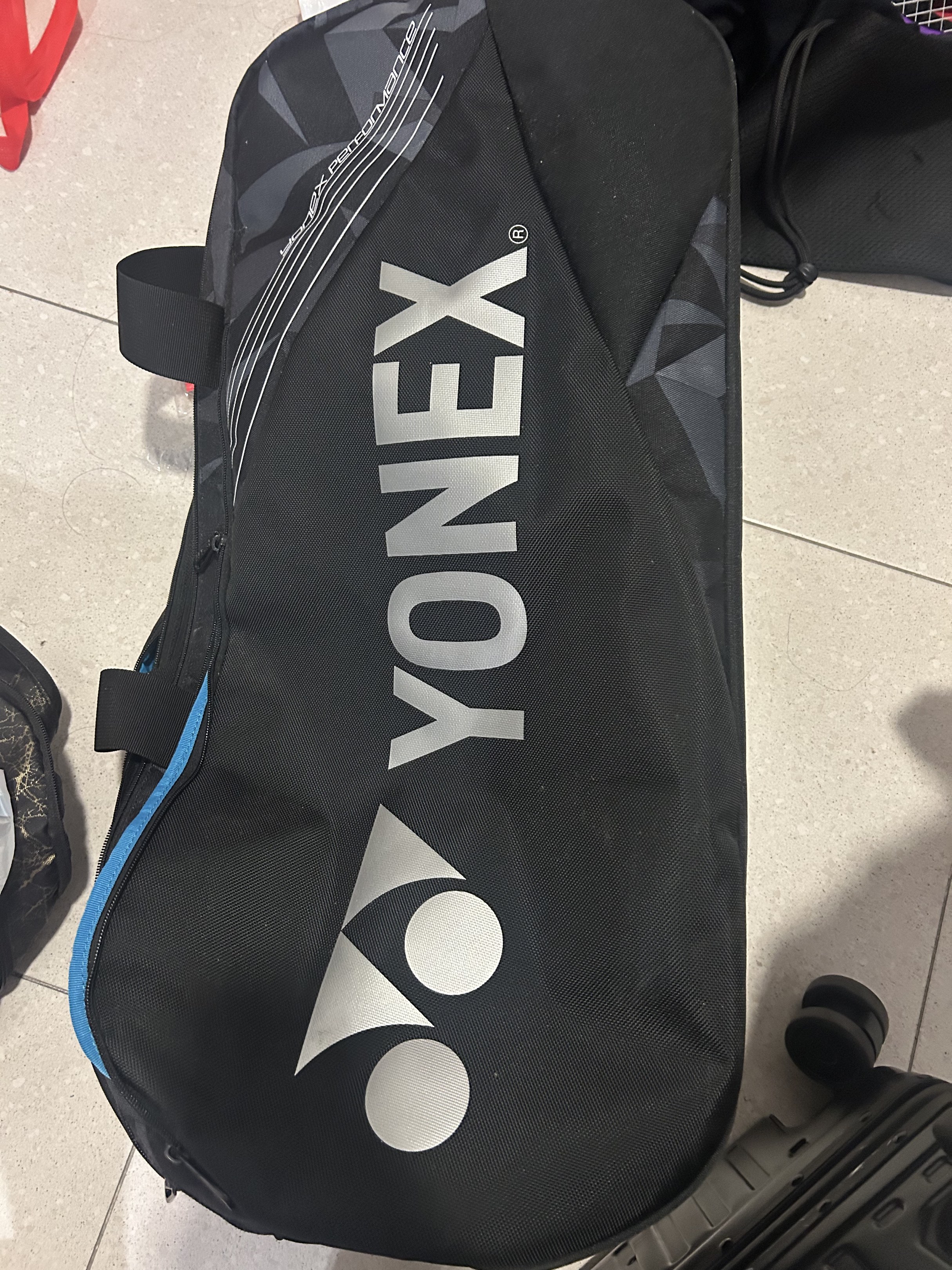 Yonex Badminton Bag Black, Sports Equipment, Sports & Games, Racket ...