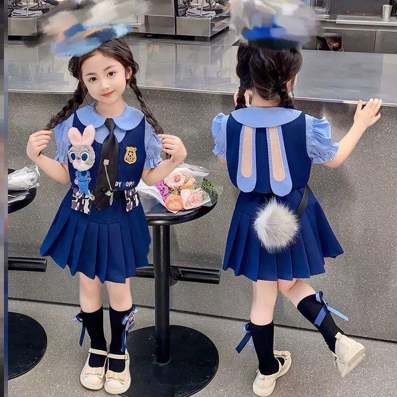 Zootopia Judy Hopps Cosplay Costume Set, Babies & Kids, Babies & Kids ...