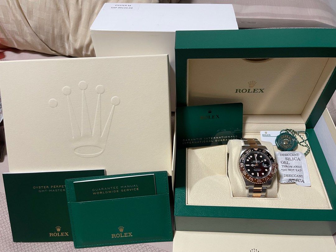 100% authentic, Rolex GMT-Master II Root Beer [Ref: 126711CHNR ...