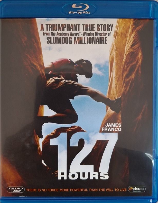127 hours Blu-ray Bluray 藍光碟 港版 中英文字幕 Danny Boyle, James Franco, 興趣及遊戲 ...