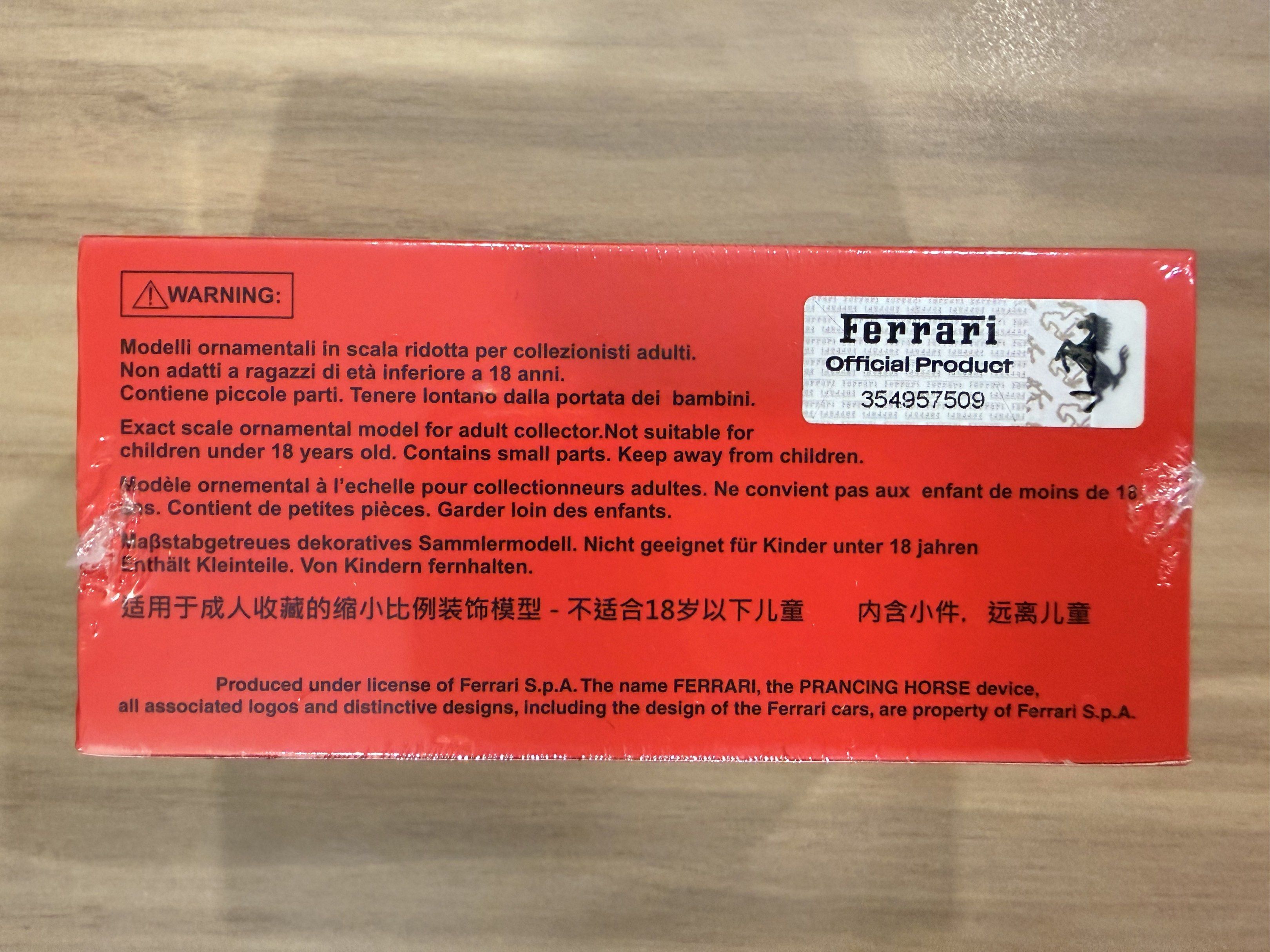 1/64 BBR Models Ferrari SF-23 Formula 1 Gulf Air Bahrain Grand Prix ...