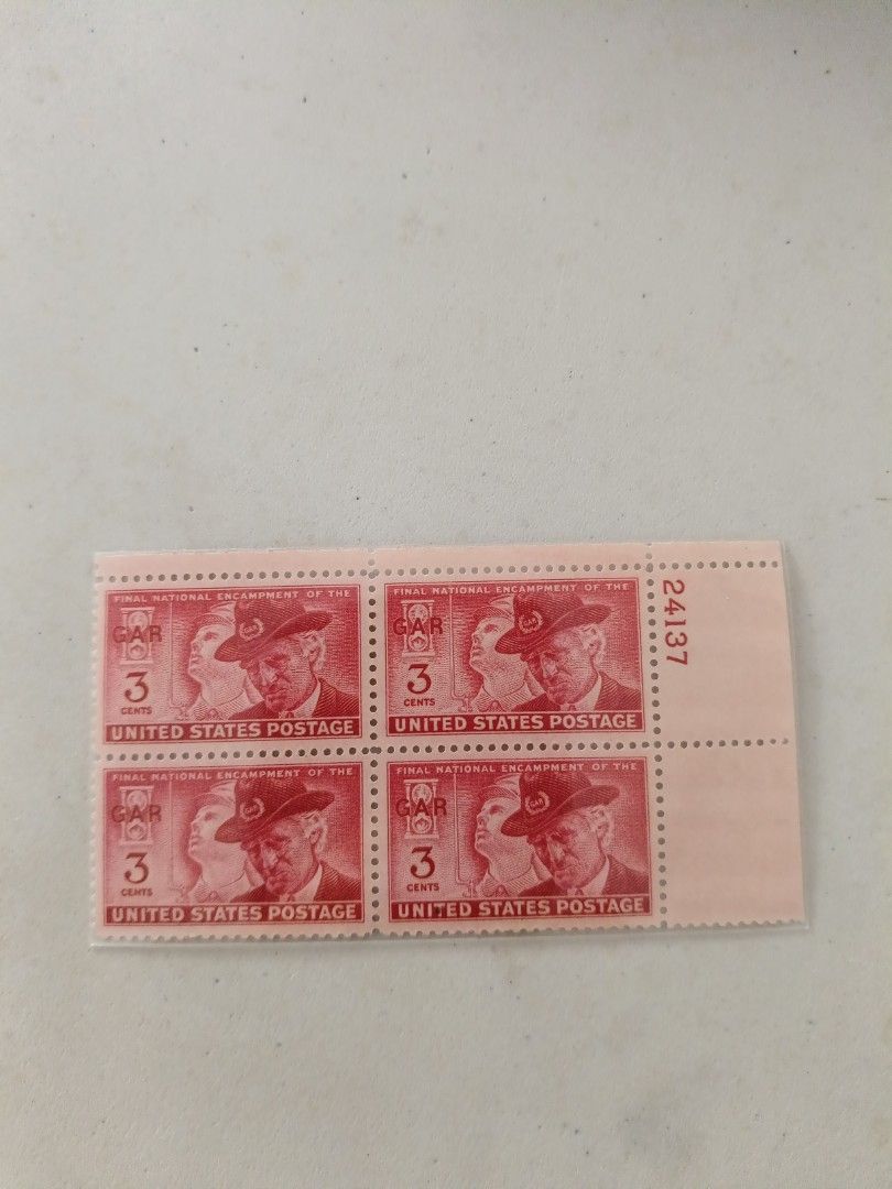 1949 USA stamps Grand army, Hobbies & Toys, Memorabilia & Collectibles ...