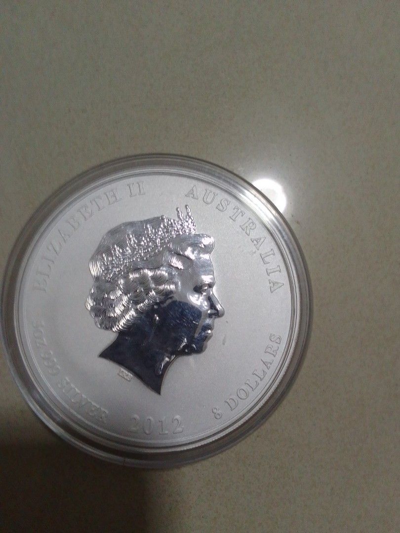 2012 Australian Silver Dragon Coin, Hobbies & Toys, Memorabilia ...