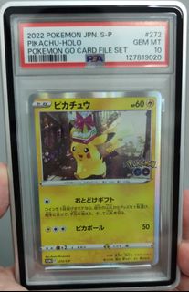 2020 Pokemon Japanese Pikachu Holo PSA 10, Hobbies & Toys, Toys & Games ...