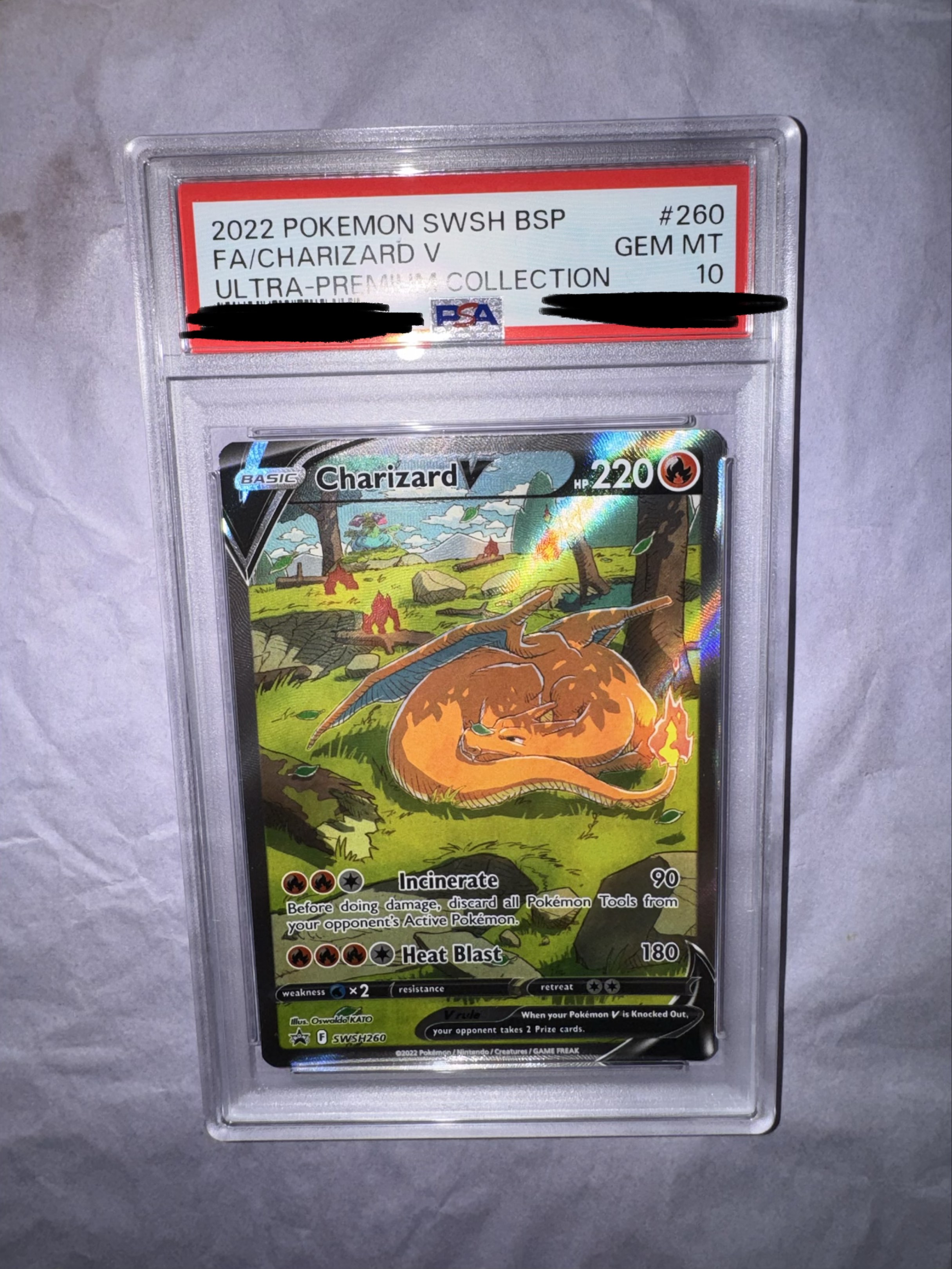 2022 Pokemon SWSH Charizard V PSA 10 Gem Mint, Hobbies & Toys, Toys ...