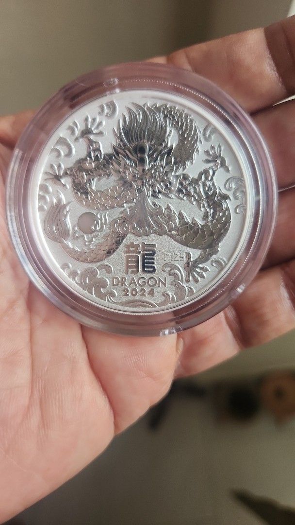 2024 Australian Silver Dragon Coin, Hobbies & Toys, Memorabilia ...