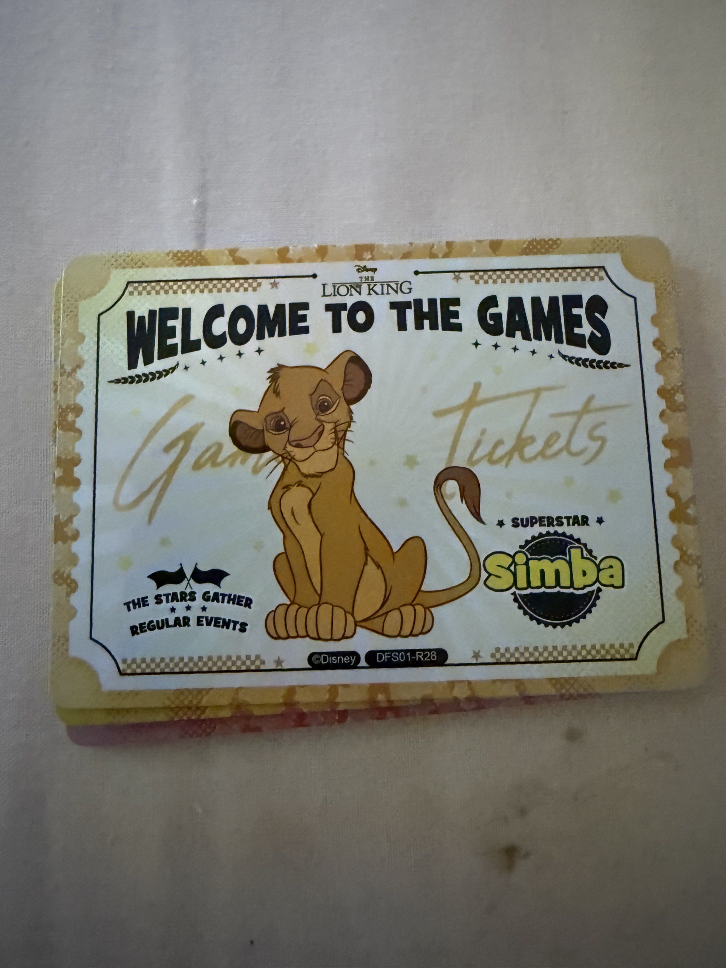 2024 card.fun Disney All-Star Sports Simba (Rare) #DFS01-R28, Hobbies ...