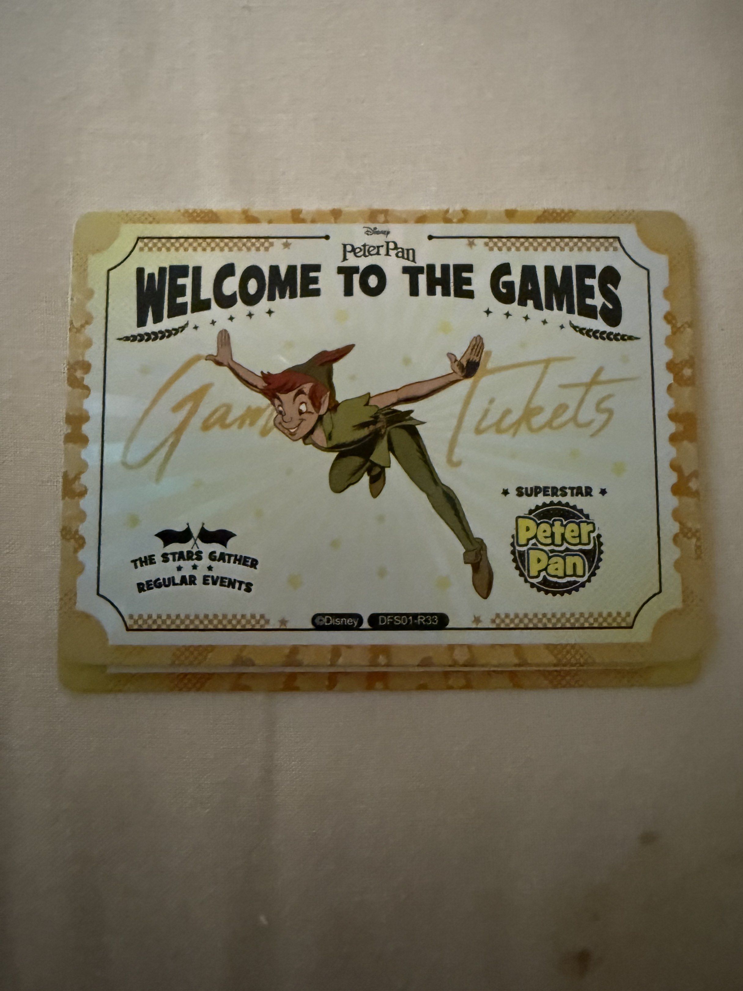 2024 card.fun Disney All-Star Sports Peter Pan (Rare) #DFS01-R33 ...