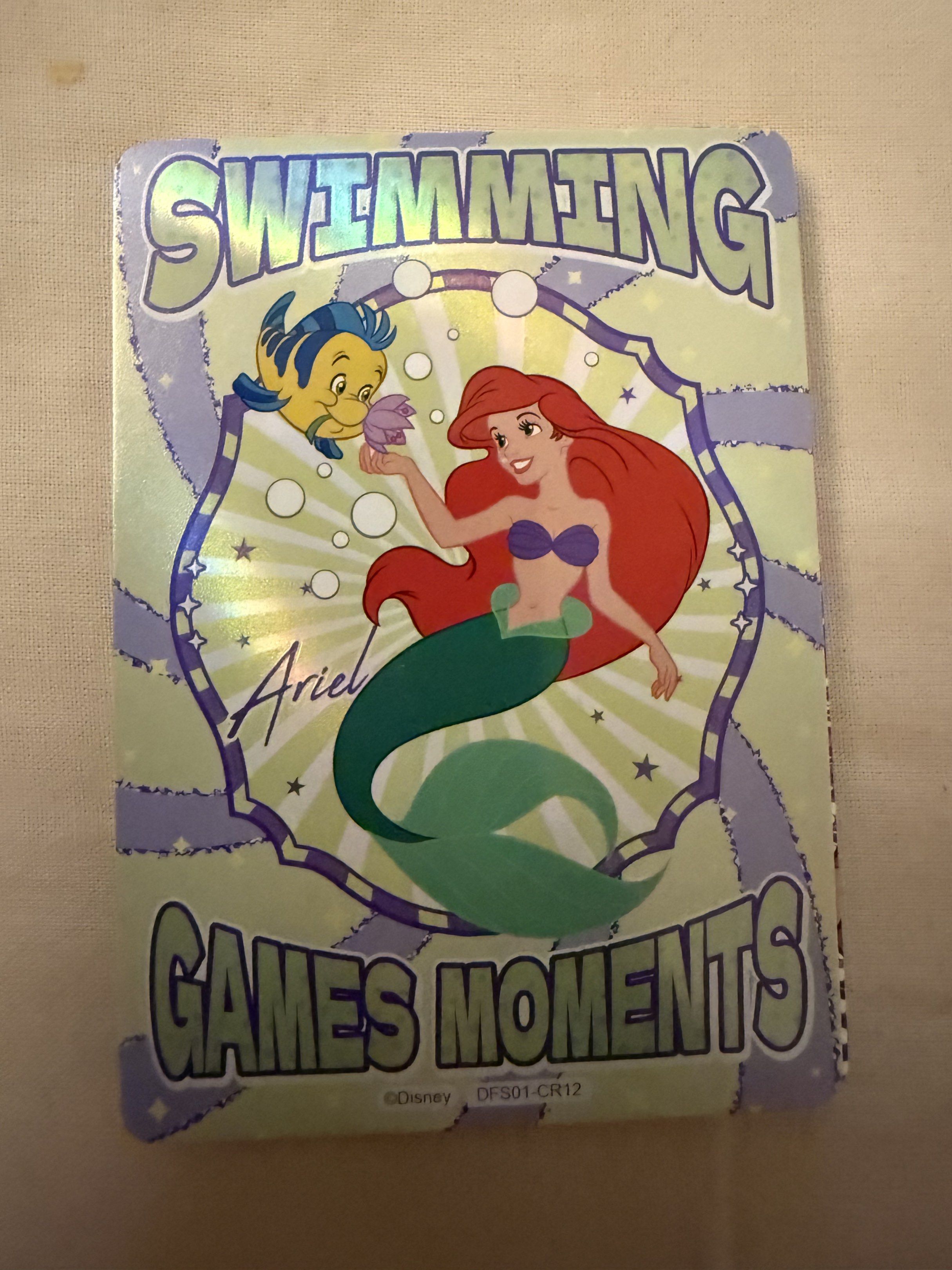 2024 card.fun Disney All-Star Sports Ariel "Swimming Moments" (Castle ...