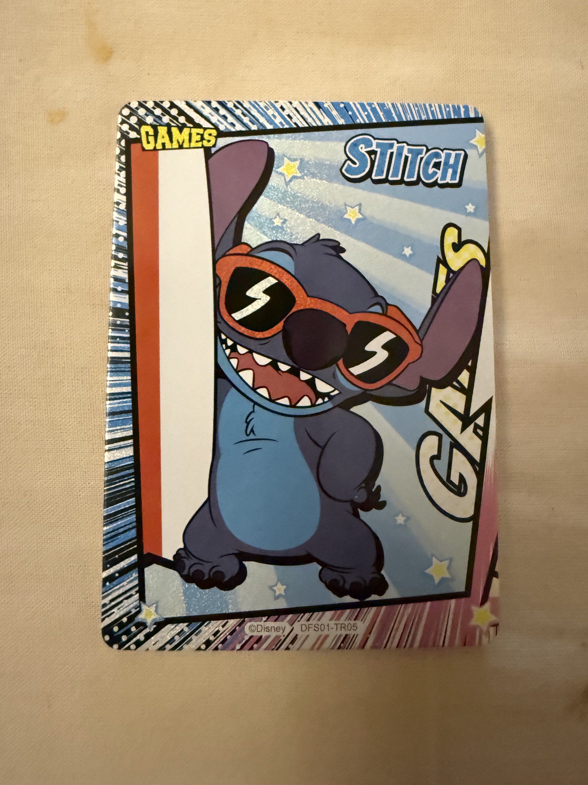 2024 card.fun Disney All-Star Sports Stitch (Transparent Rare) #DFS01 ...