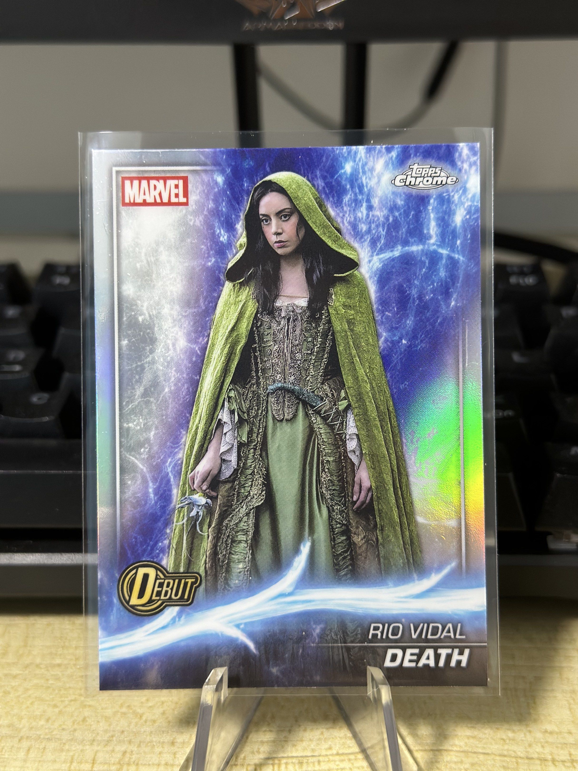 2025 Topps Marvel Chrome Death (Rio Vidal) Silver, Hobbies & Toys, Toys ...