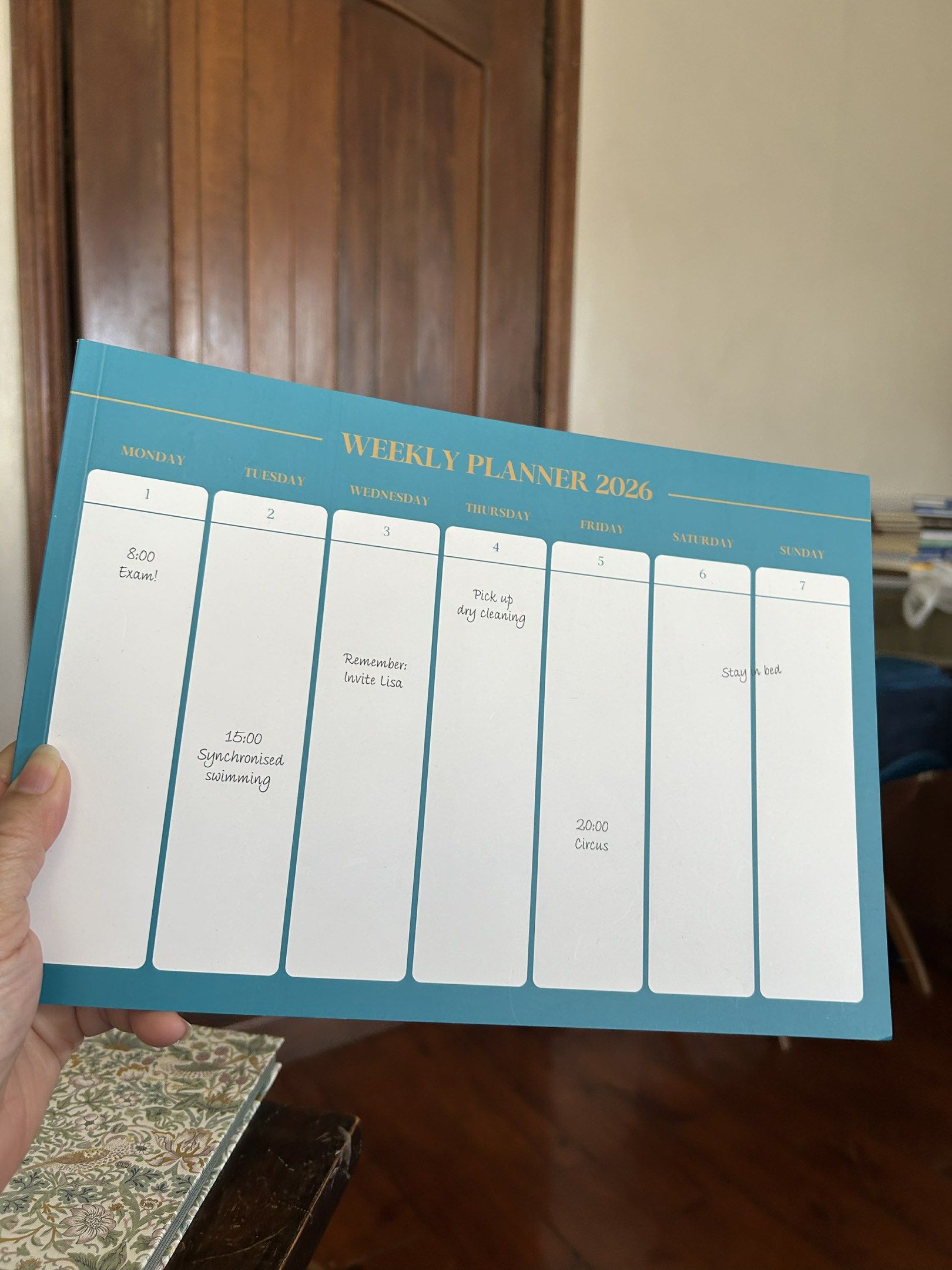 2026 Weekly Planner (Flying Tiger), Hobbies & Toys, Stationary & Craft ...