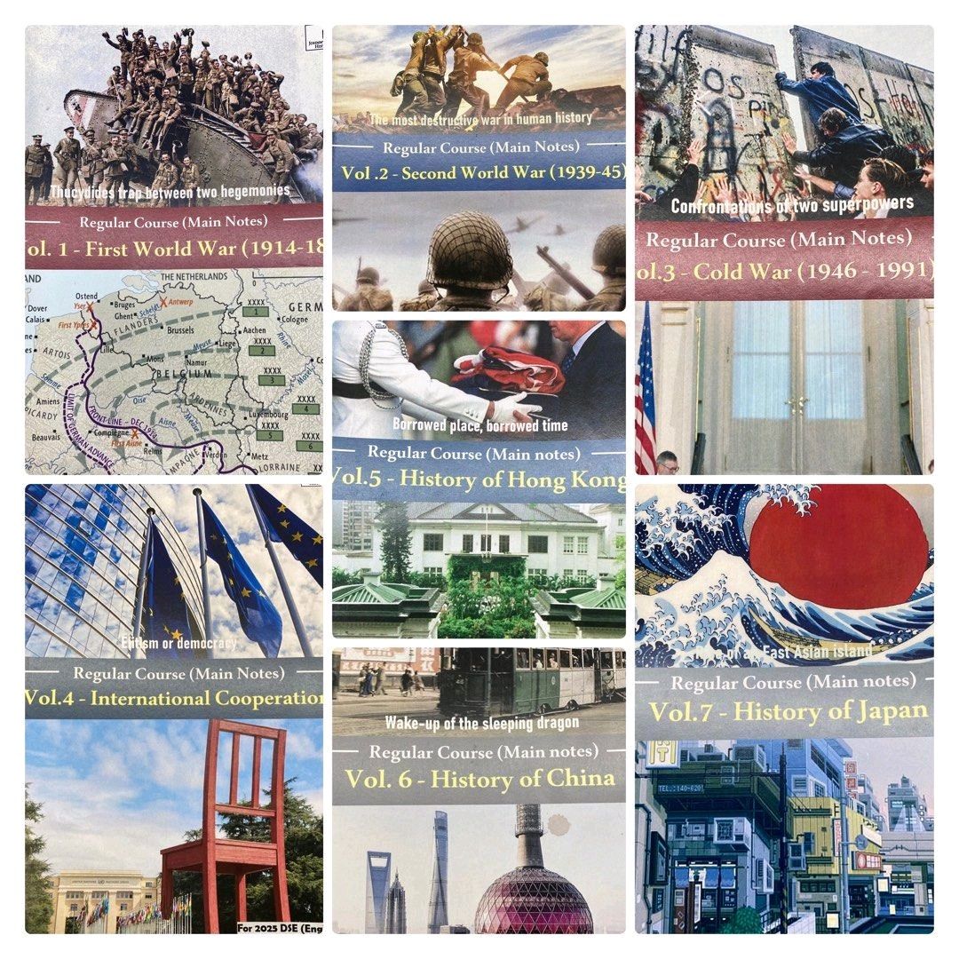 ⭐2026Dse⭐JohnnyMa History Notes PDF, 興趣及遊戲, 書本 & 文具, 補充練習 - Carousell