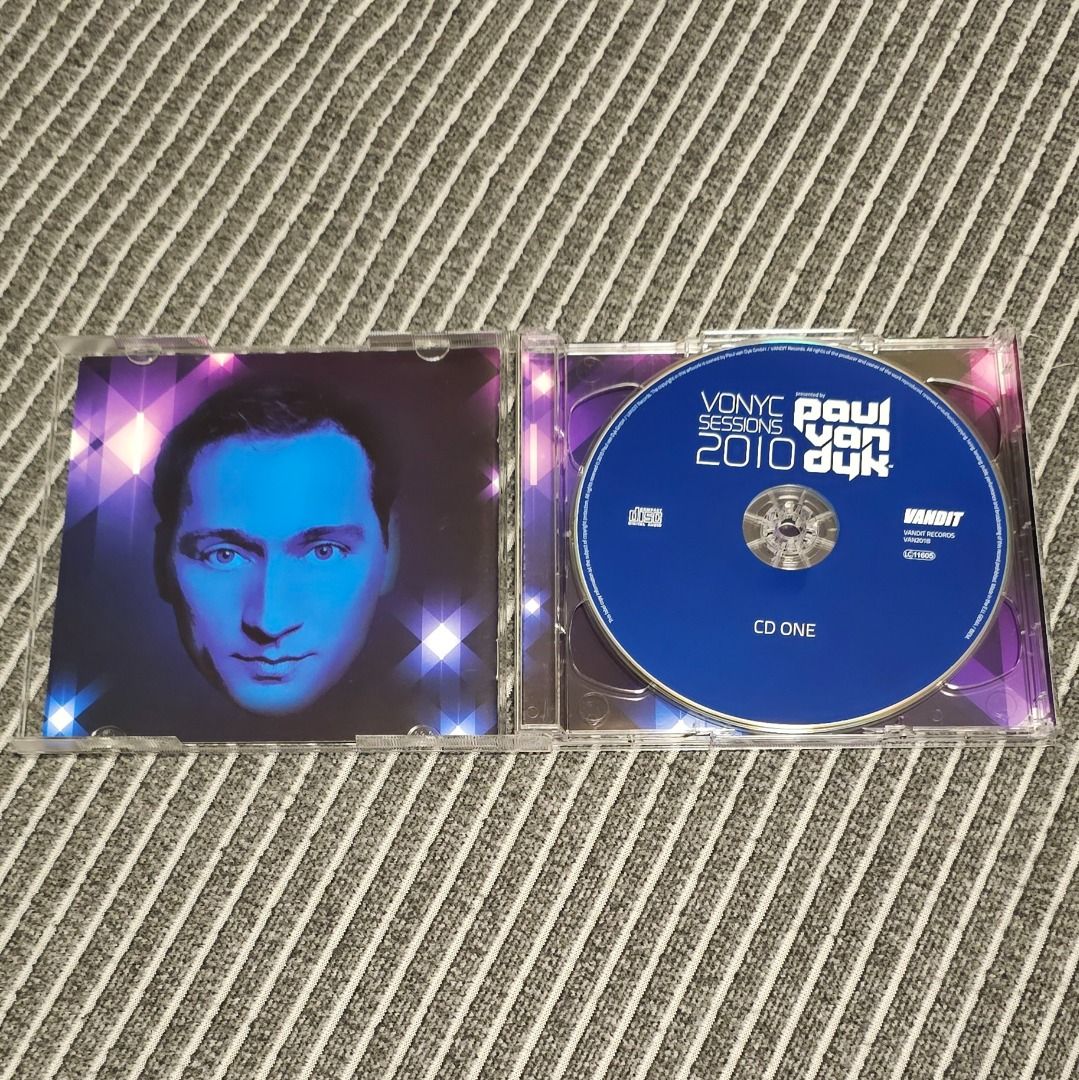 🌟[2CD EDM DJ Mix] Paul van Dyk – Vonyc Sessions 2010, Hobbies & Toys ...