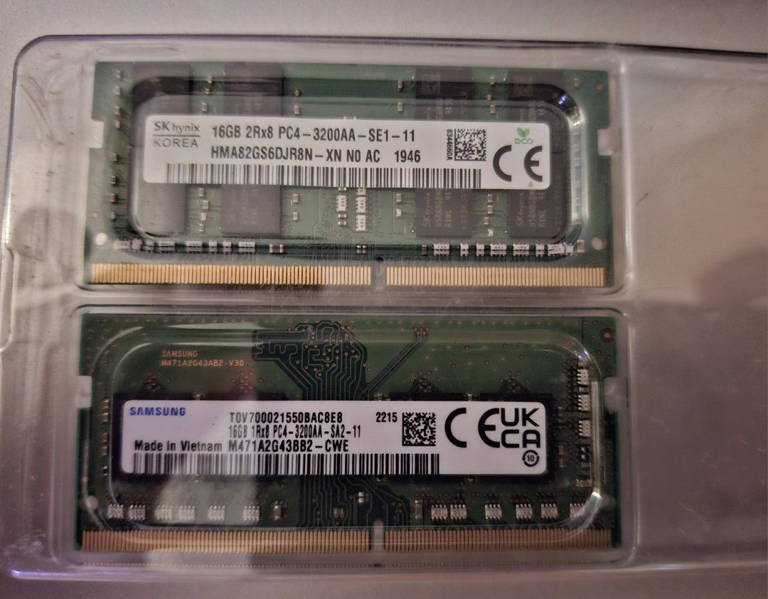 32GB Kit DDR4 3200MHz SODIMM RAM, Computers & Tech, Parts & Accessories ...