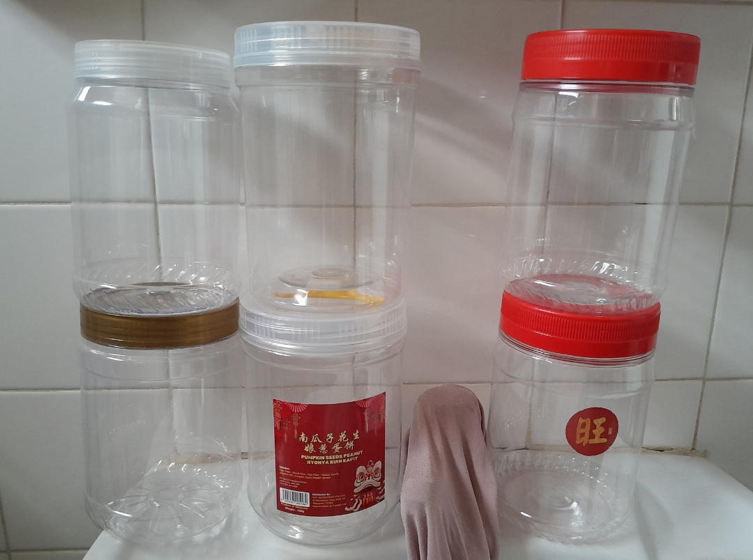 6 for $1 Plastic Containers, Furniture & Home Living, Home Improvement ...