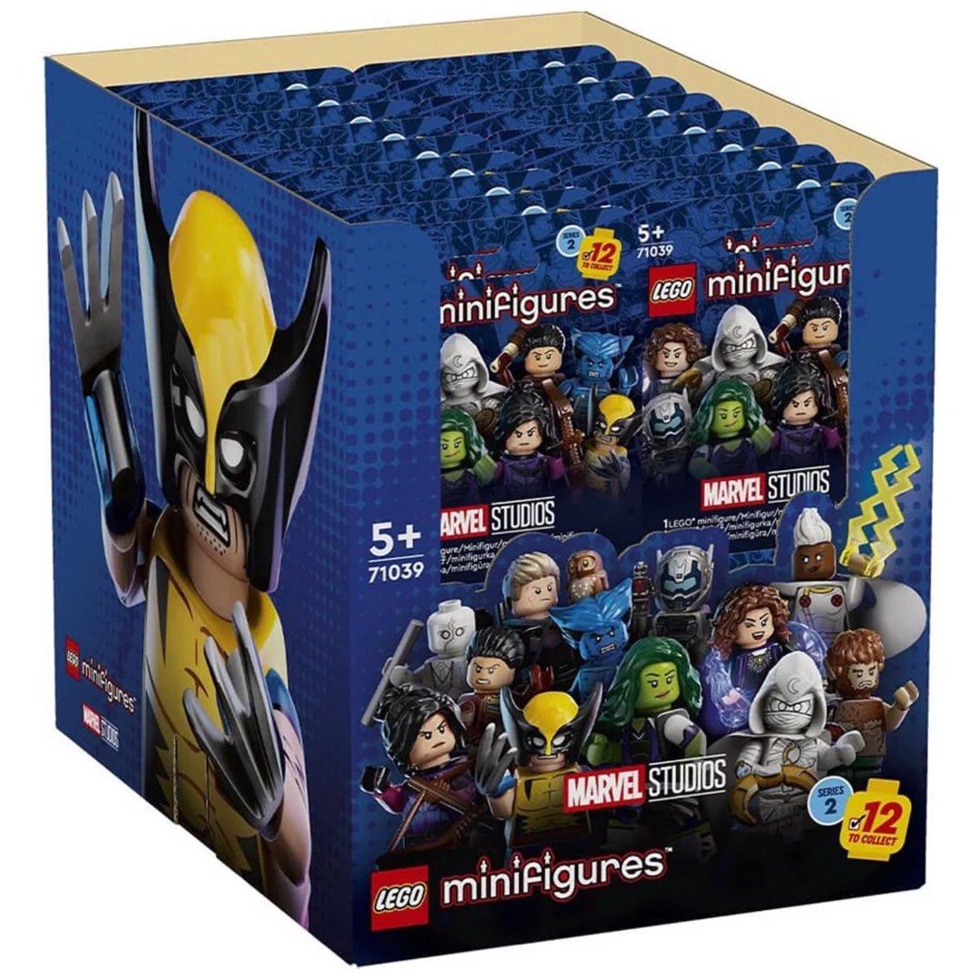 71039 LEGO Marvel Series CMF Box of 36 (marvel collectible minifigures ...