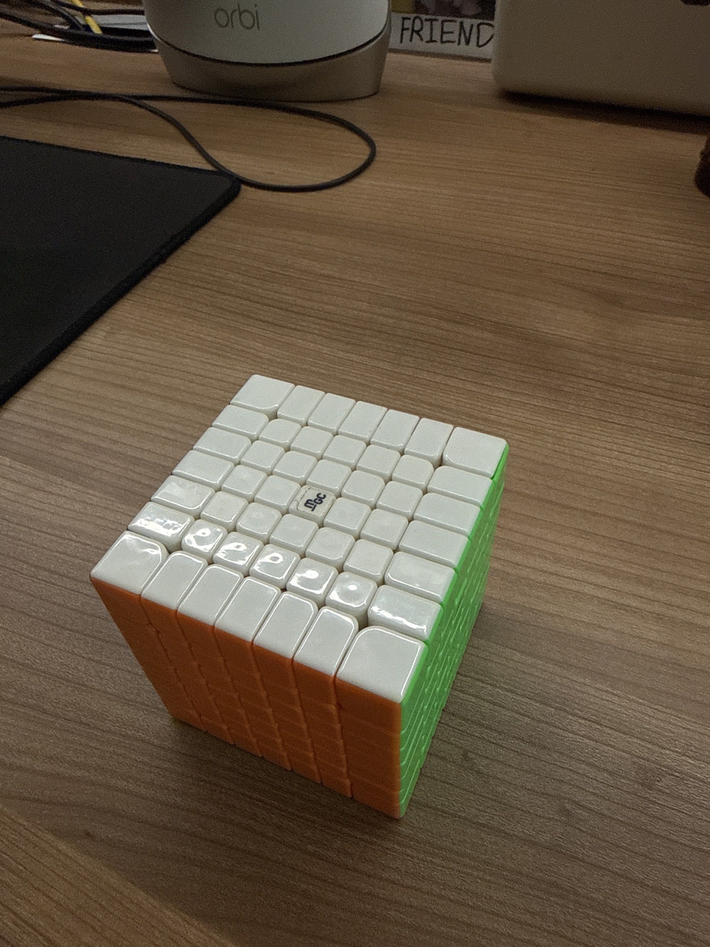 7x7 Rubik's Cube - QiYi MGC, Hobbies & Toys, Toys & Games on Carousell