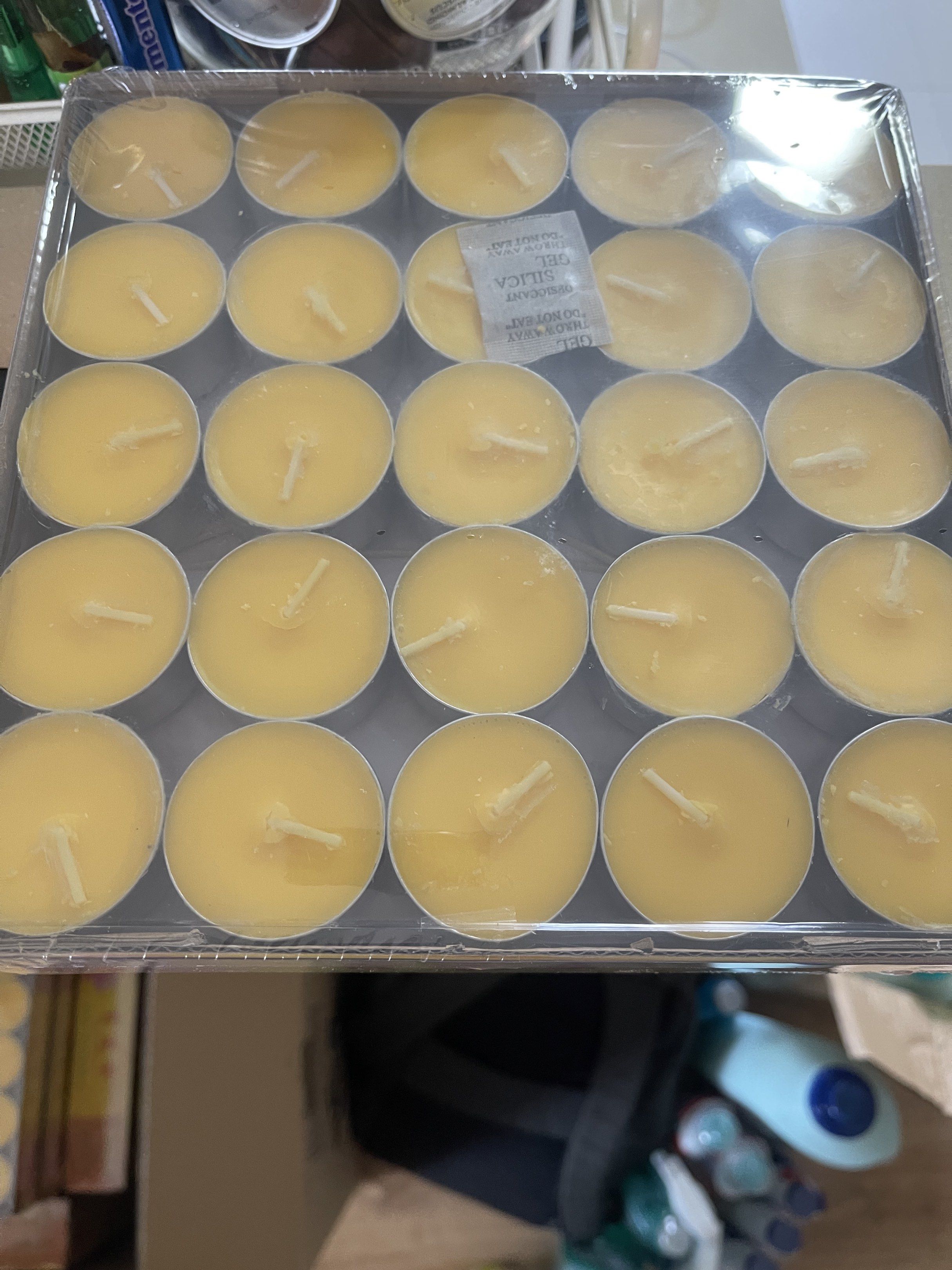 8 hour Baolianhua 50-Piece Smokeless Tea Light Candles, Everything Else ...