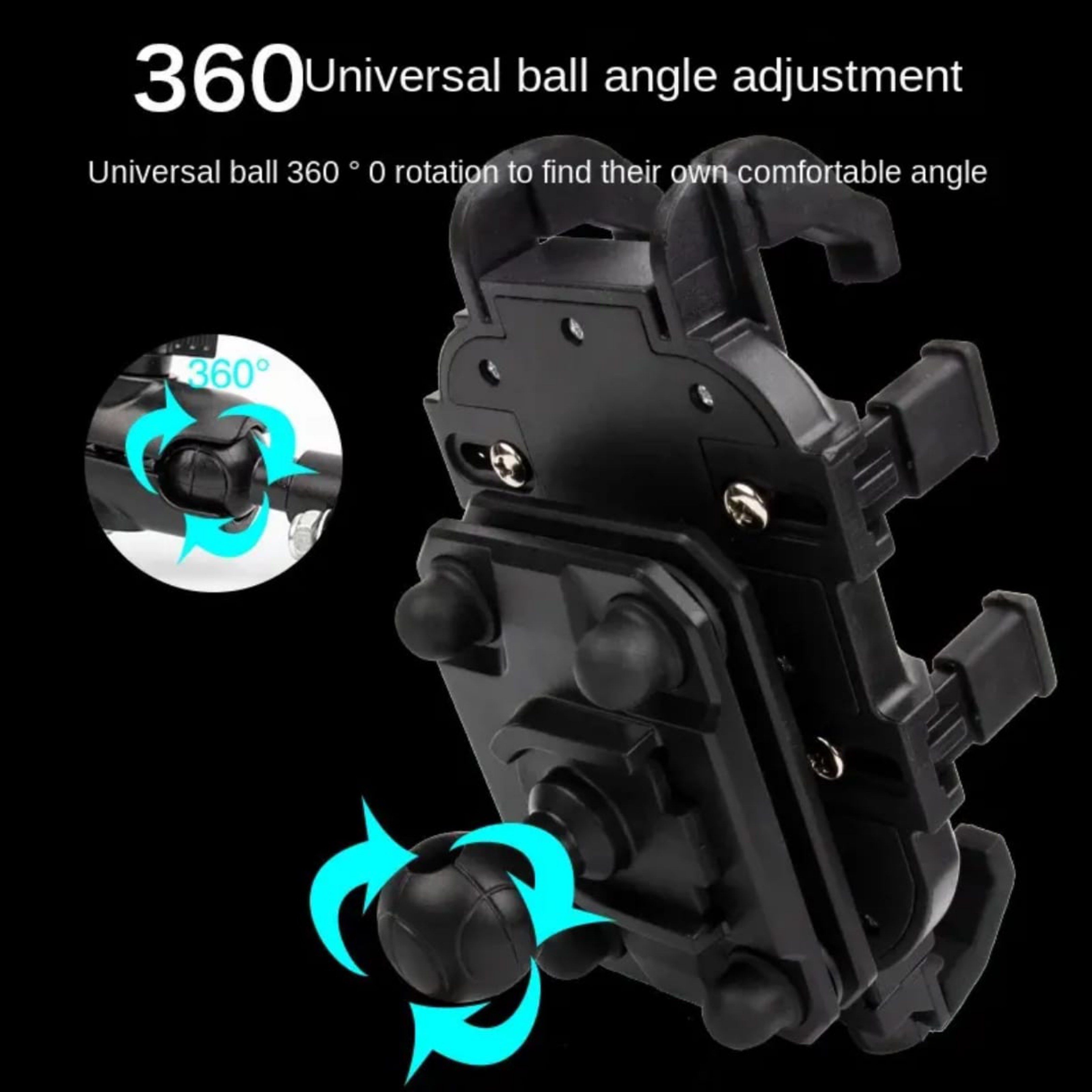 🛡️ Anti-Vibration Motorcycle Phone Holder (Protect Your Camera ...