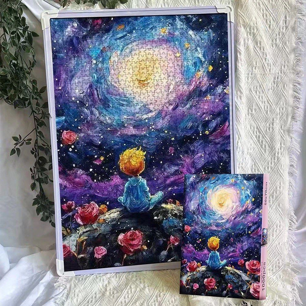 🌌 Dreamy Galaxy Starry Art Scene – 1000pcs Jigsaw Puzzle | Beautiful ...