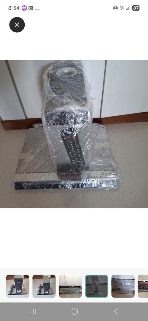 - Samsung home theater system - Built-in DVD player - Includes ...