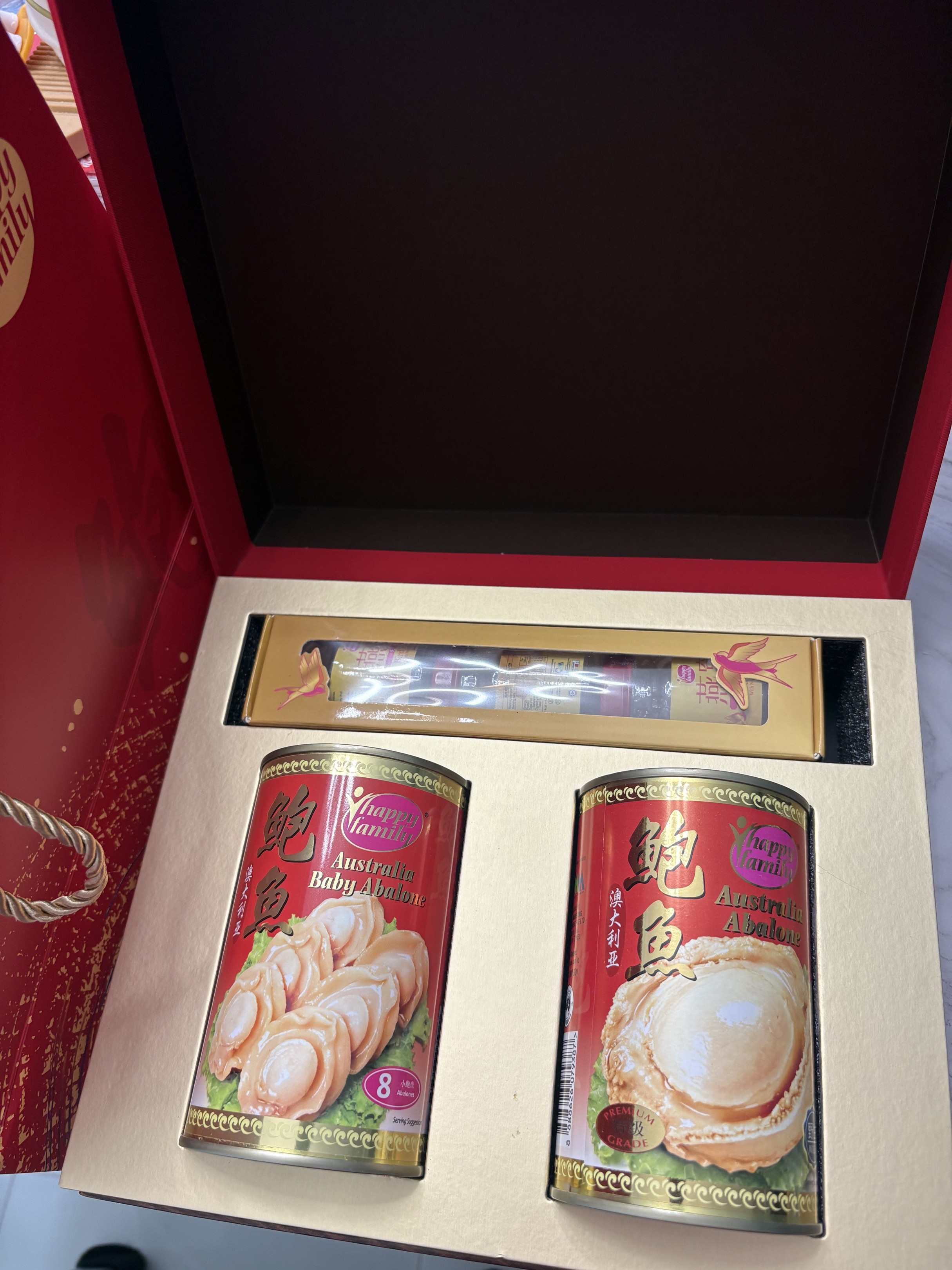 Abalone gift set, Food & Drinks, Gift Baskets & Hampers on Carousell