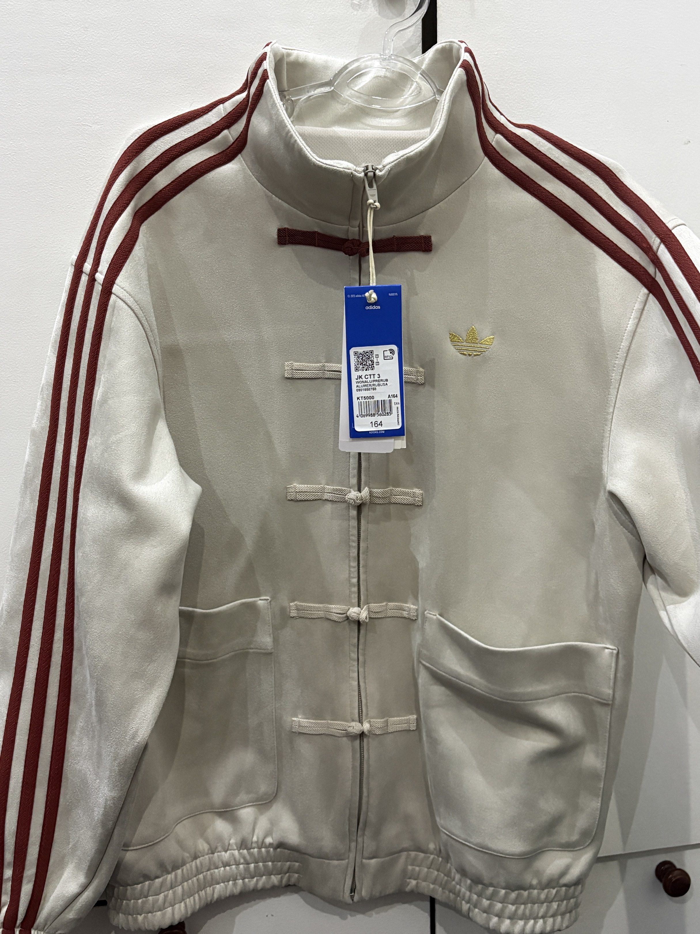 Authentic Adidas CTT Track Jacket CNY Chinese New Year Tang Jacket ...