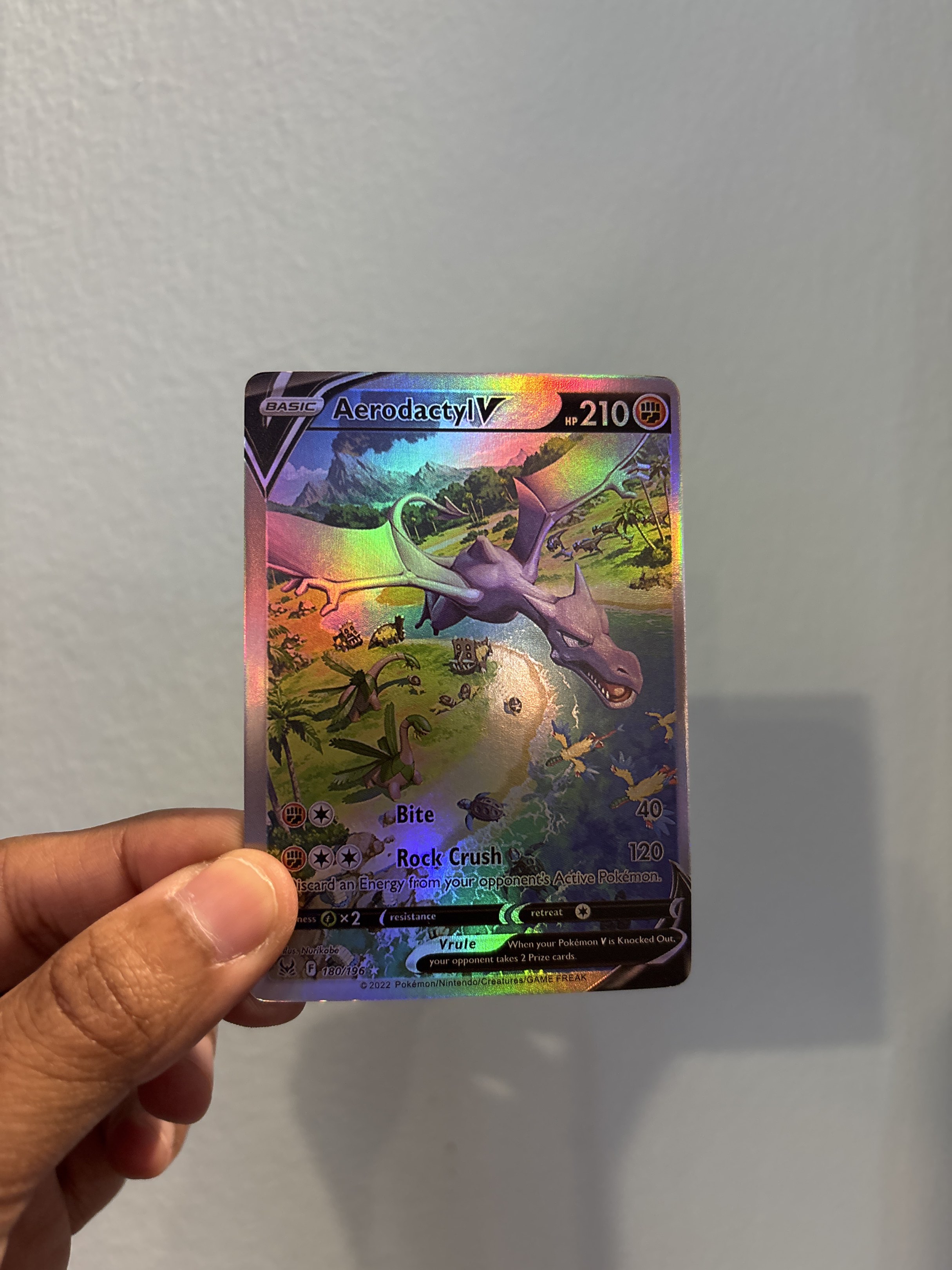 Aerodactyl V - Pokemon Trading Card, Hobbies & Toys, Toys & Games on ...