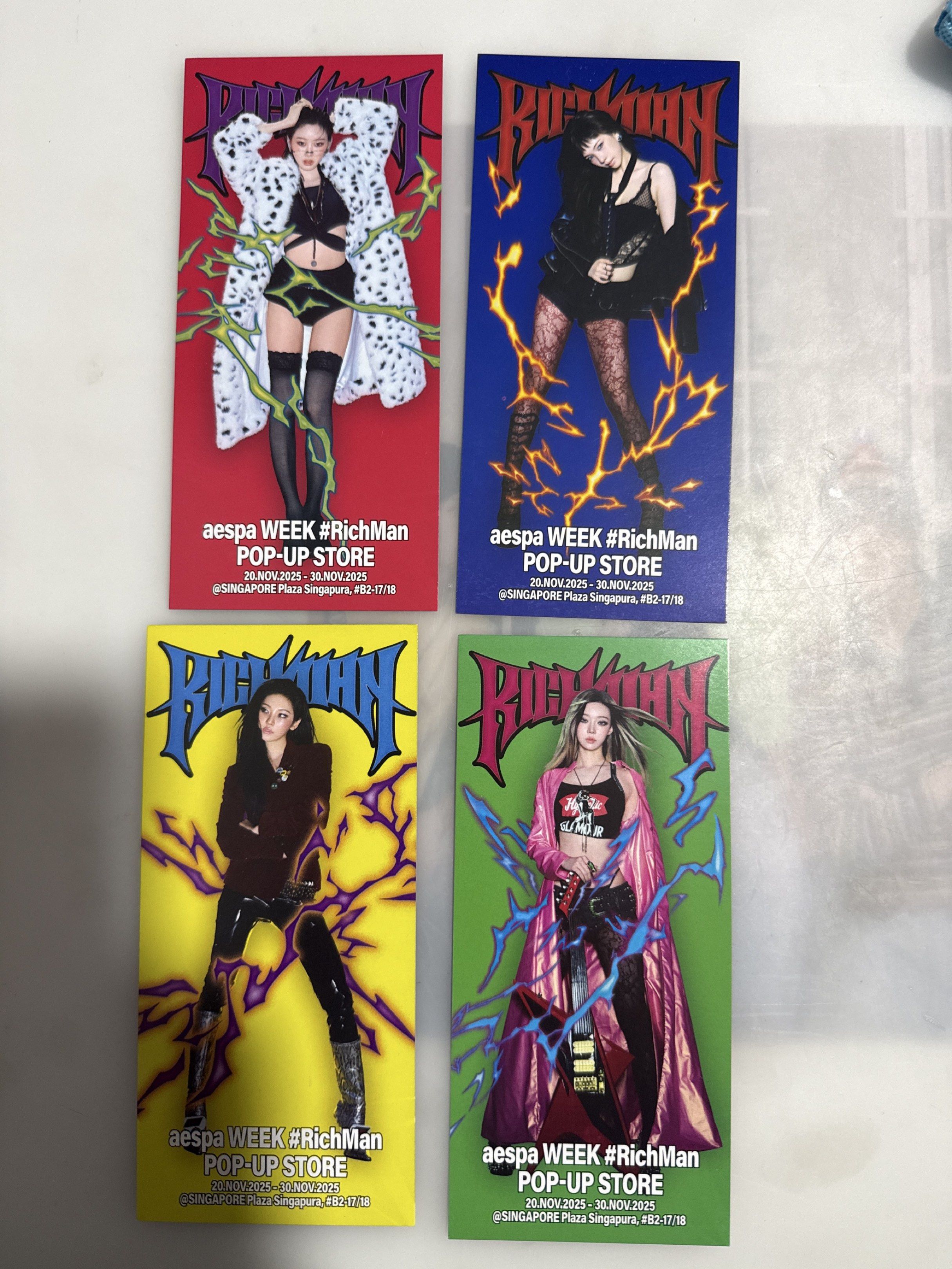 Aespa singapore pop up, Hobbies & Toys, Memorabilia & Collectibles, K ...