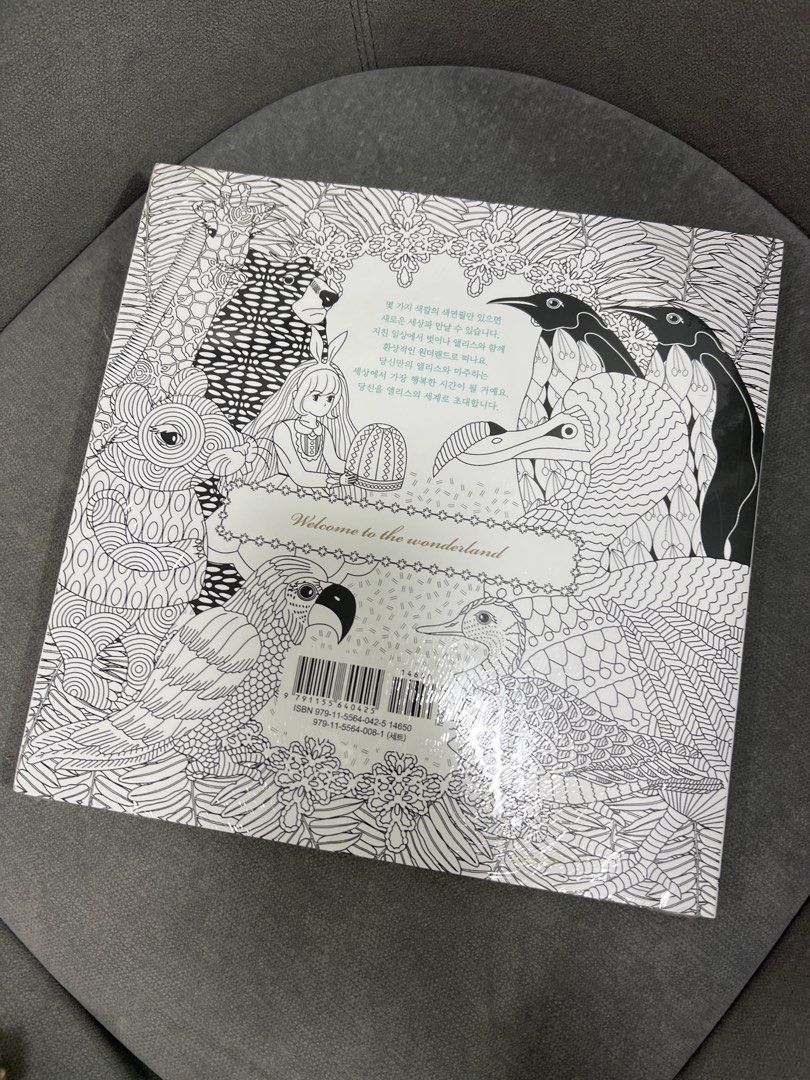 Alice in Wonderland Colouring Book (Brand New), Hobbies & Toys, Books ...