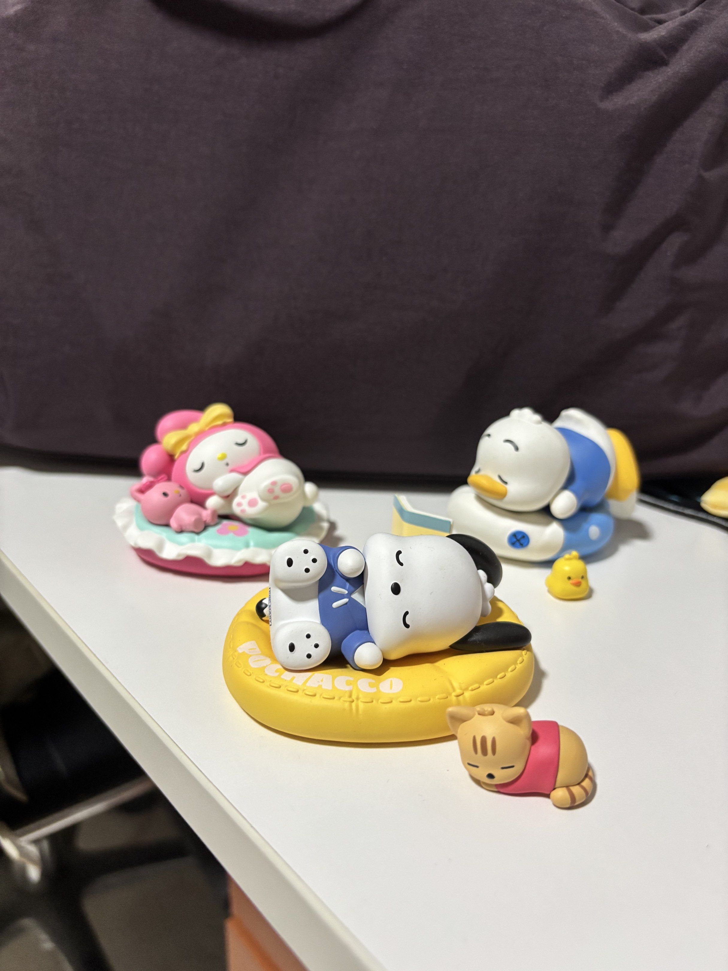 [ALL 3 for $10] POP MART X Sanrio Fall Asleep series, Hobbies & Toys ...