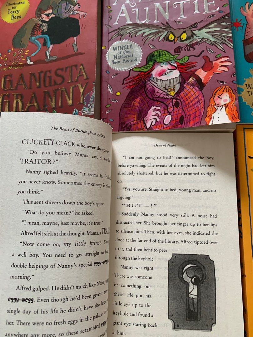 Whole set of David Walliams books & 2 free Tom Gates books, Hobbies ...