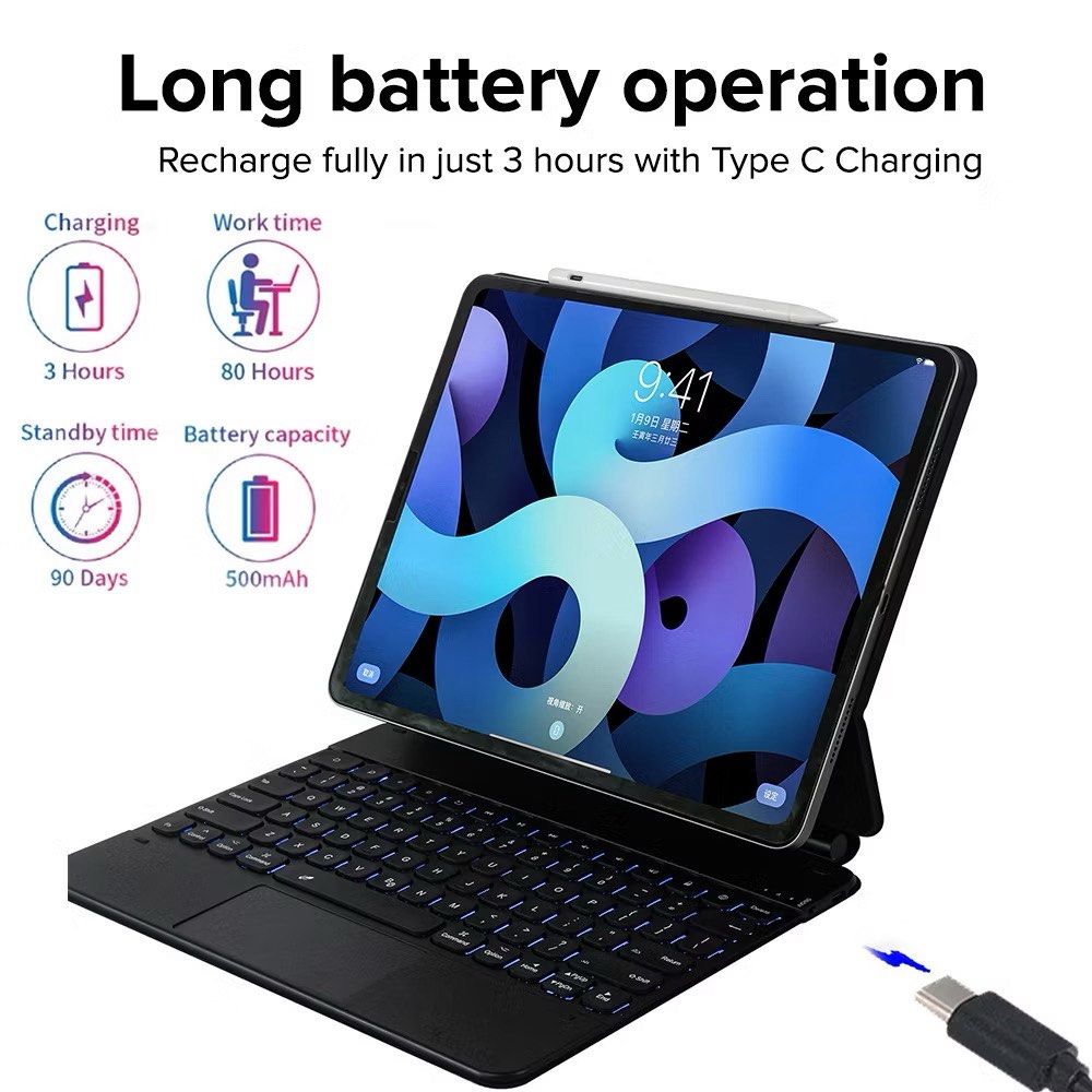 Alon iPad Keyboard Case with Backlit Keyboard, Mobile Phones & Gadgets ...