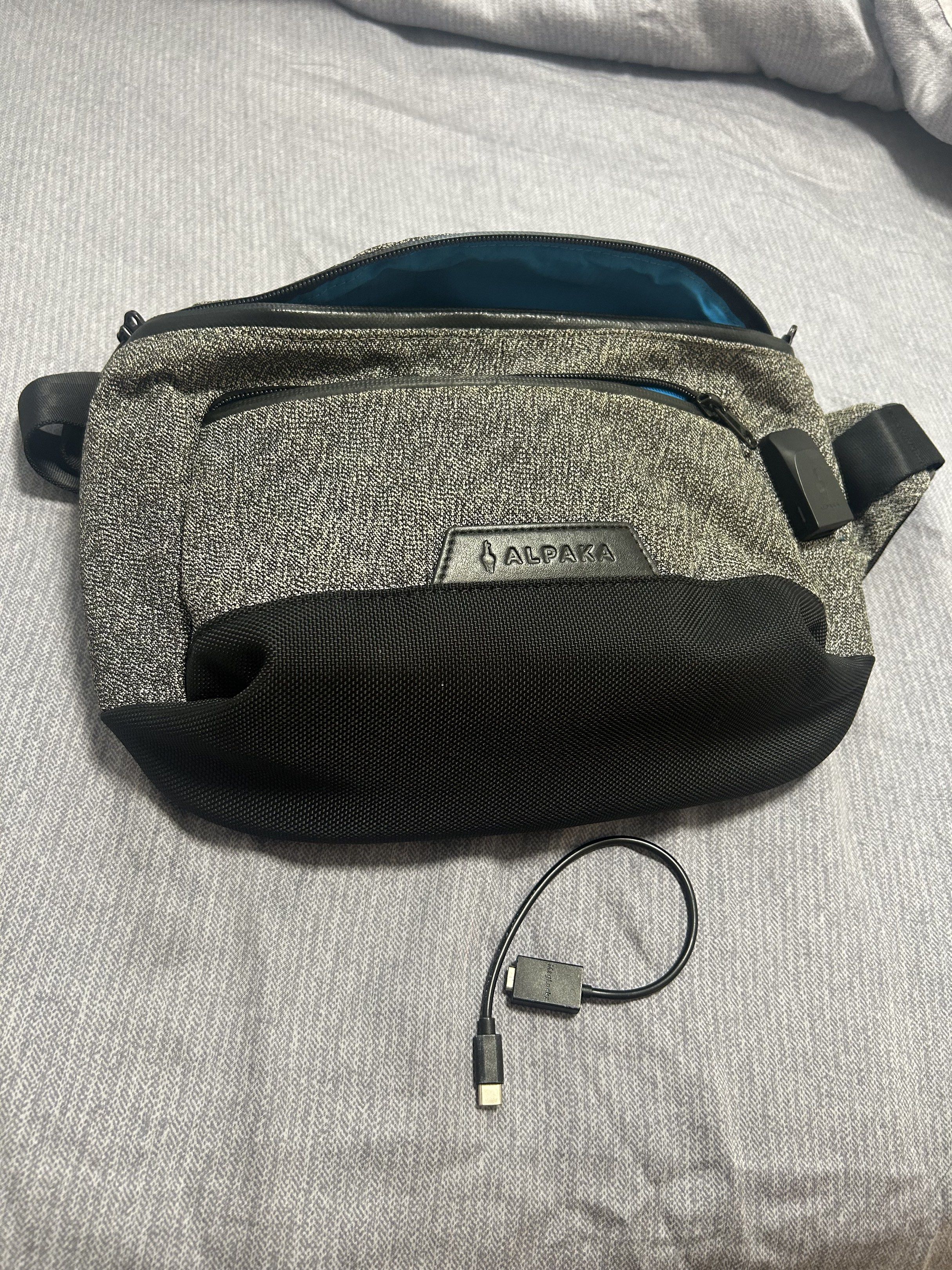 ALPAKA Bravo X V2 Sling Bag - 6L Grey, Men's Fashion, Bags, Sling Bags ...