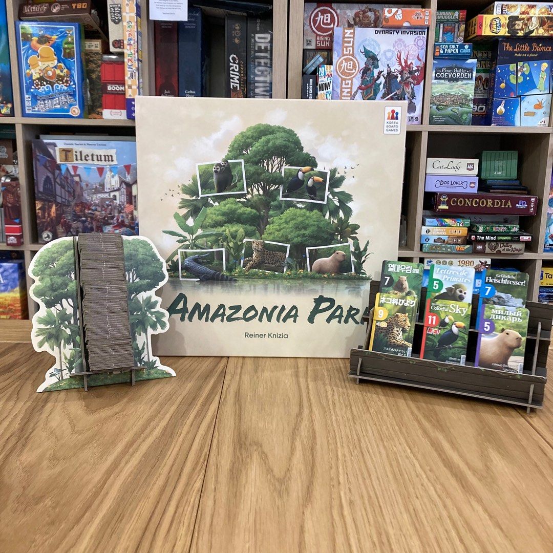 Amazonia Park Board Game, Hobbies & Toys, Toys & Games on Carousell