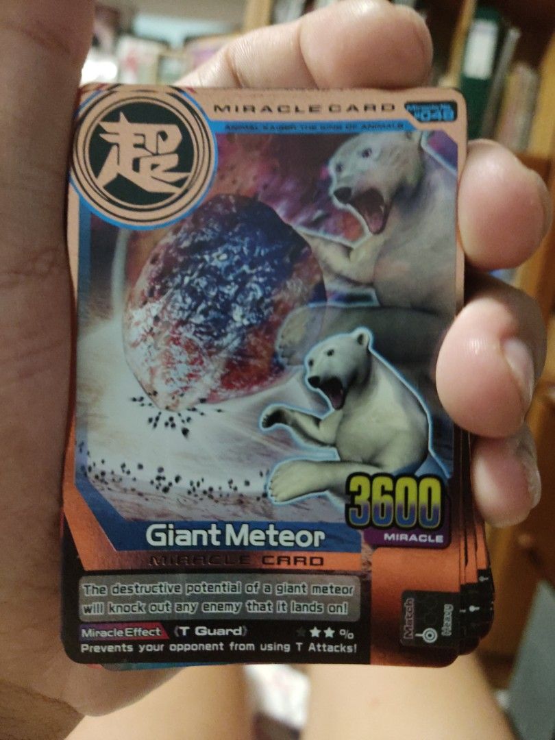 Animal Kaiser Plus Miracle Card - Giant Meteor Version 3, Hobbies ...
