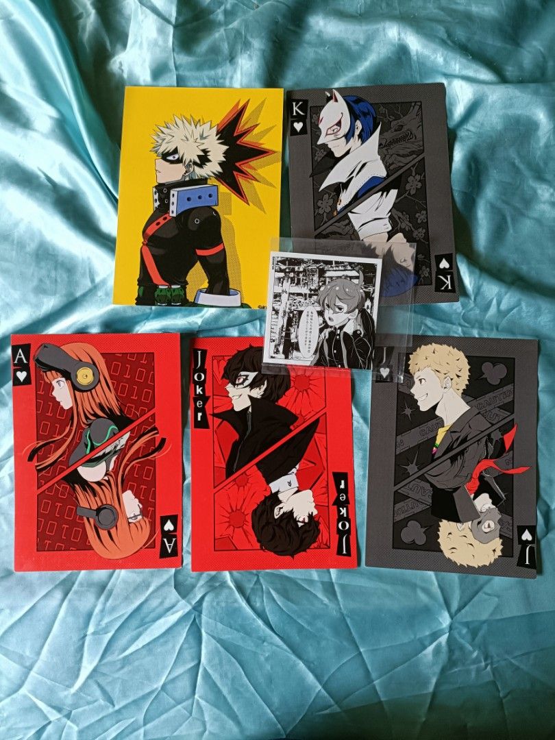Anime Art Print - Persona 5 & My Hero Academia (all $4), Hobbies & Toys ...