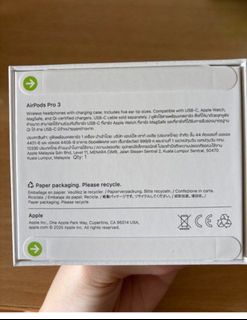 Apple AirPods Pro 3 - Brand New, Audio, Earphones on Carousell