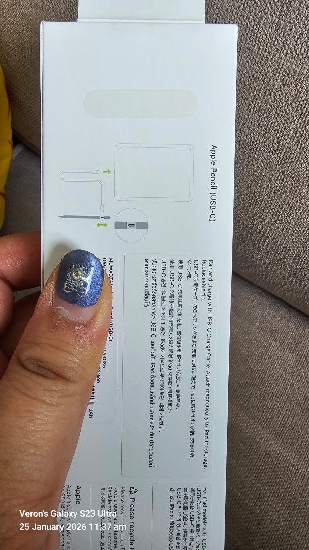 Apple Pencil (USB-C) - Brand New, Mobile Phones & Gadgets, Mobile ...